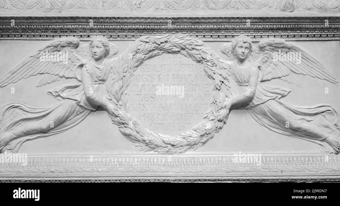 Antique cherub angel relief sculpture hi-res stock photography and ...