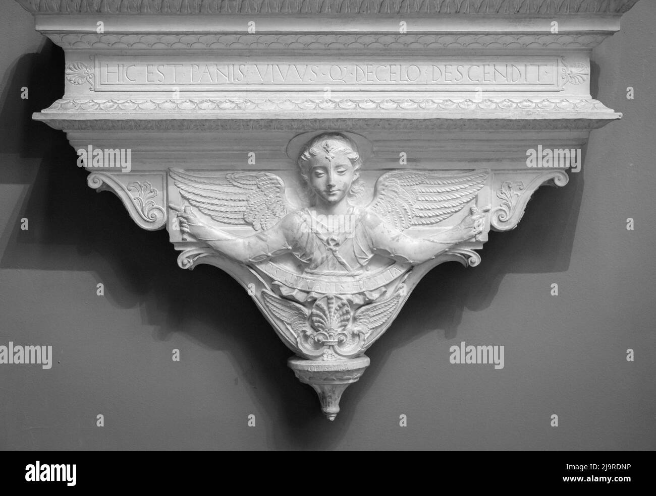 Detail medieval relief sculpture christ hi-res stock photography and ...