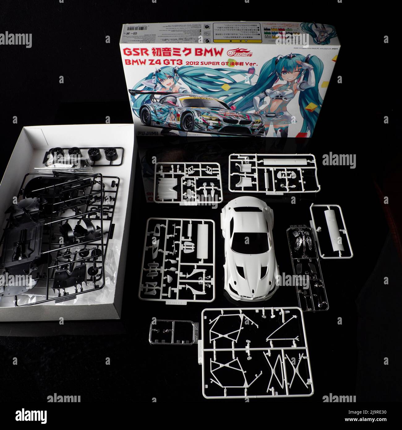 Fujimi Goodsmile Racing (GSR) Hatsune Miku BMW Z4 Super GT3 2012 2nd ...