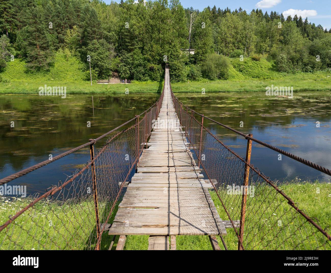 Swing bridge rain forest hi-res stock photography and images - Alamy