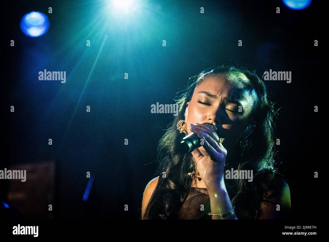 Copenhagen, Denmark. 24th May, 2022. The British Neo soul singer and ...