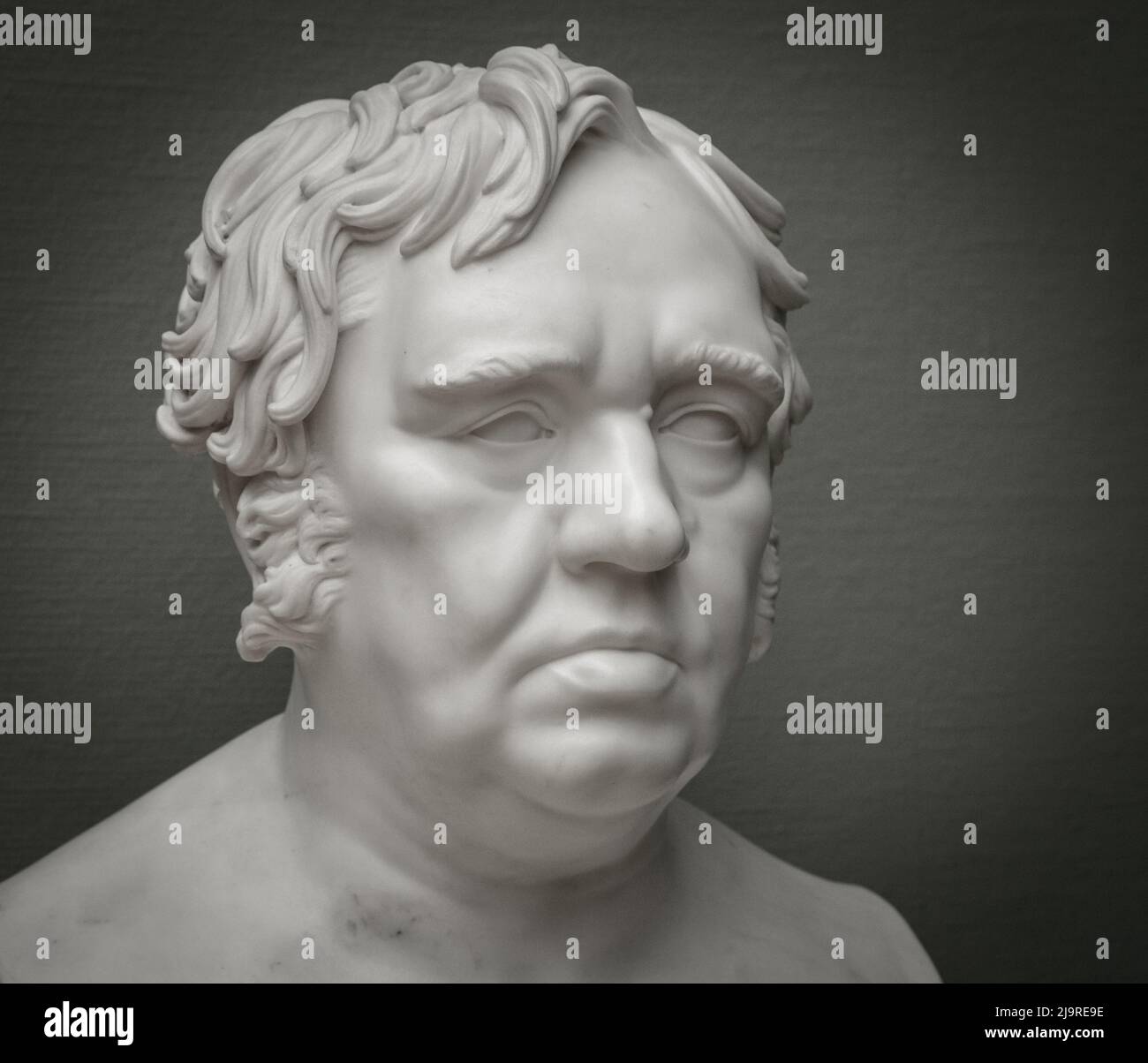 The ancient marble portrait bust Stock Photo - Alamy