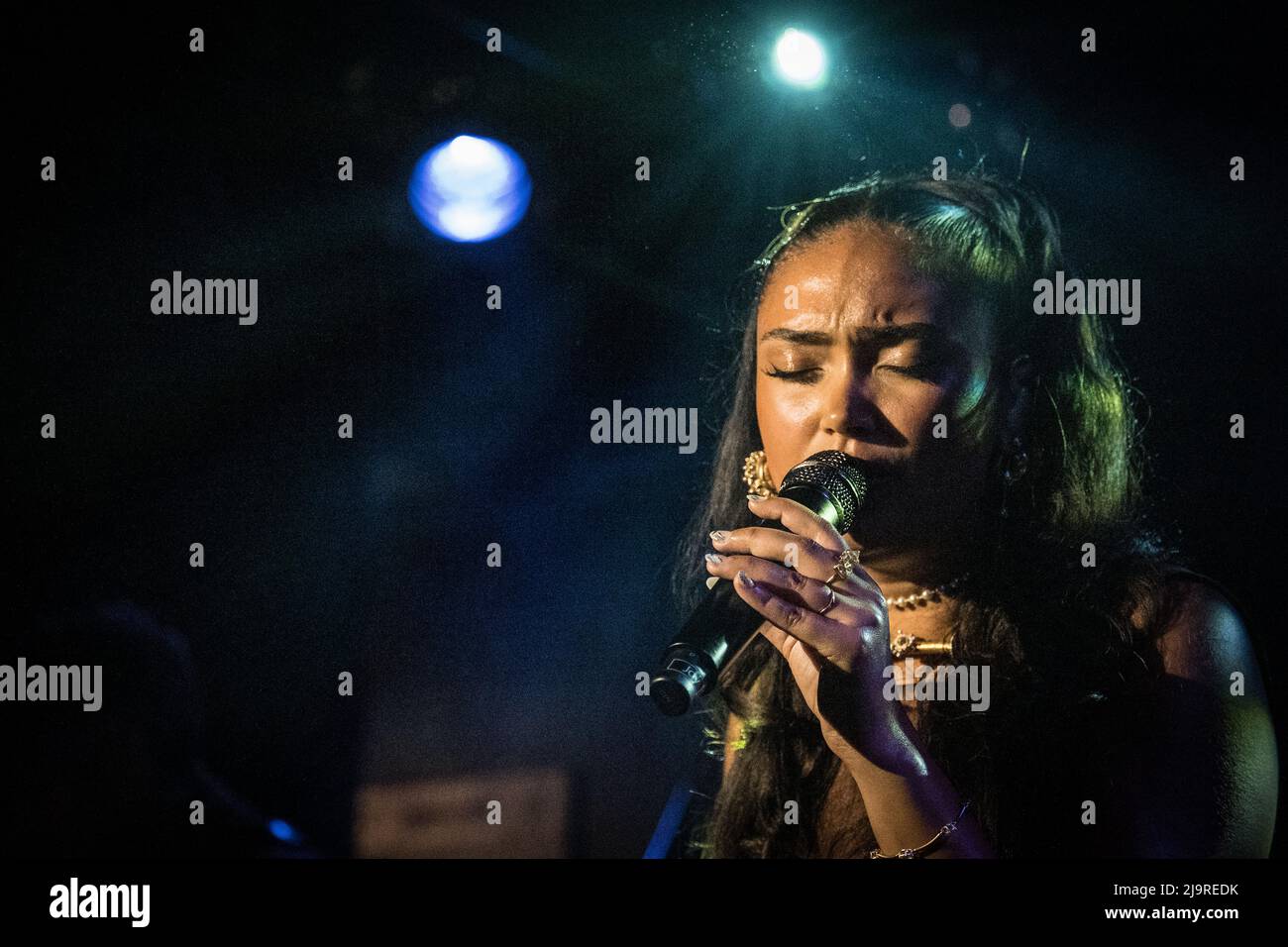 Copenhagen, Denmark. 24th May, 2022. The British Neo soul singer and ...