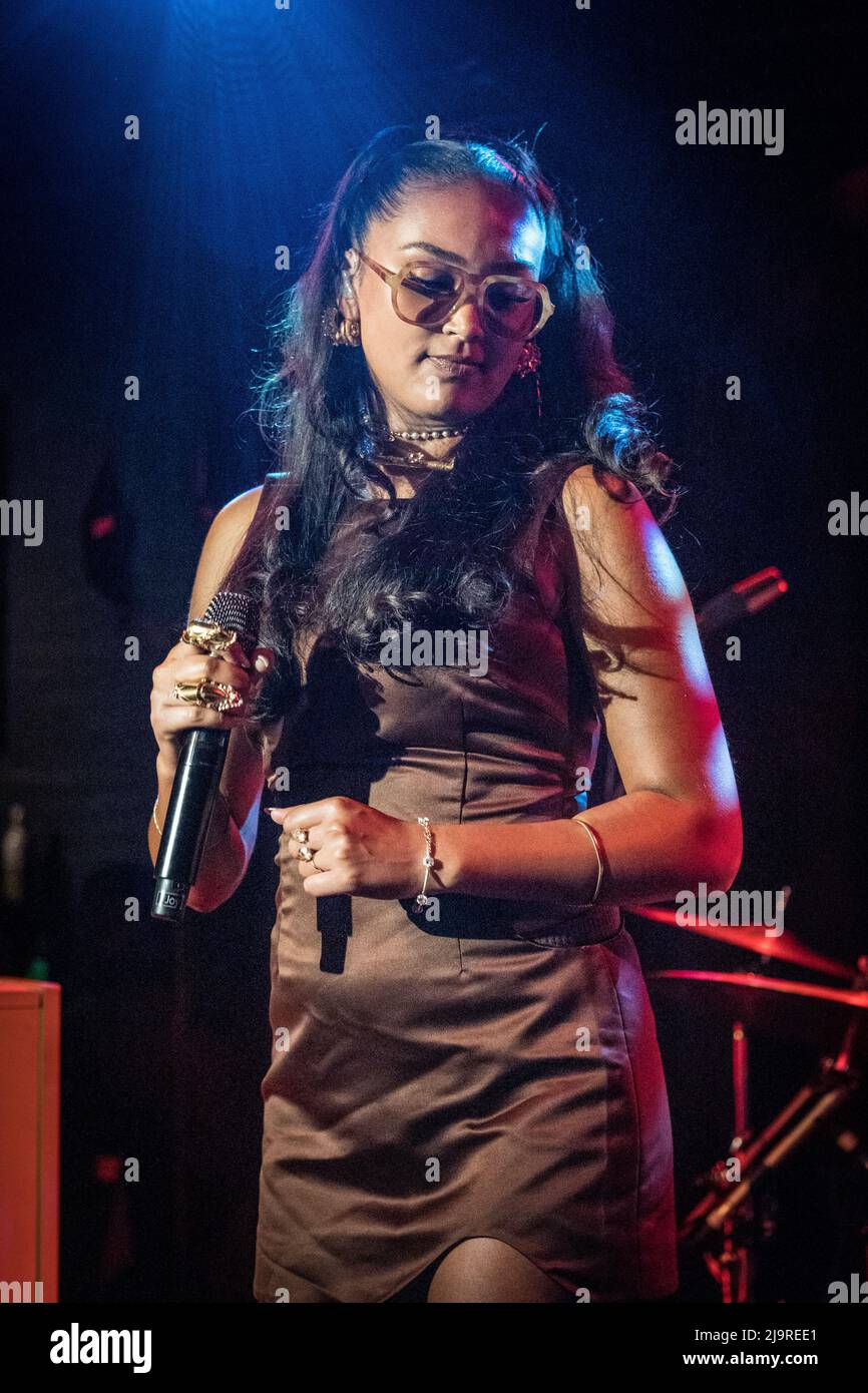 Copenhagen, Denmark. 24th May, 2022. The British Neo soul singer and ...