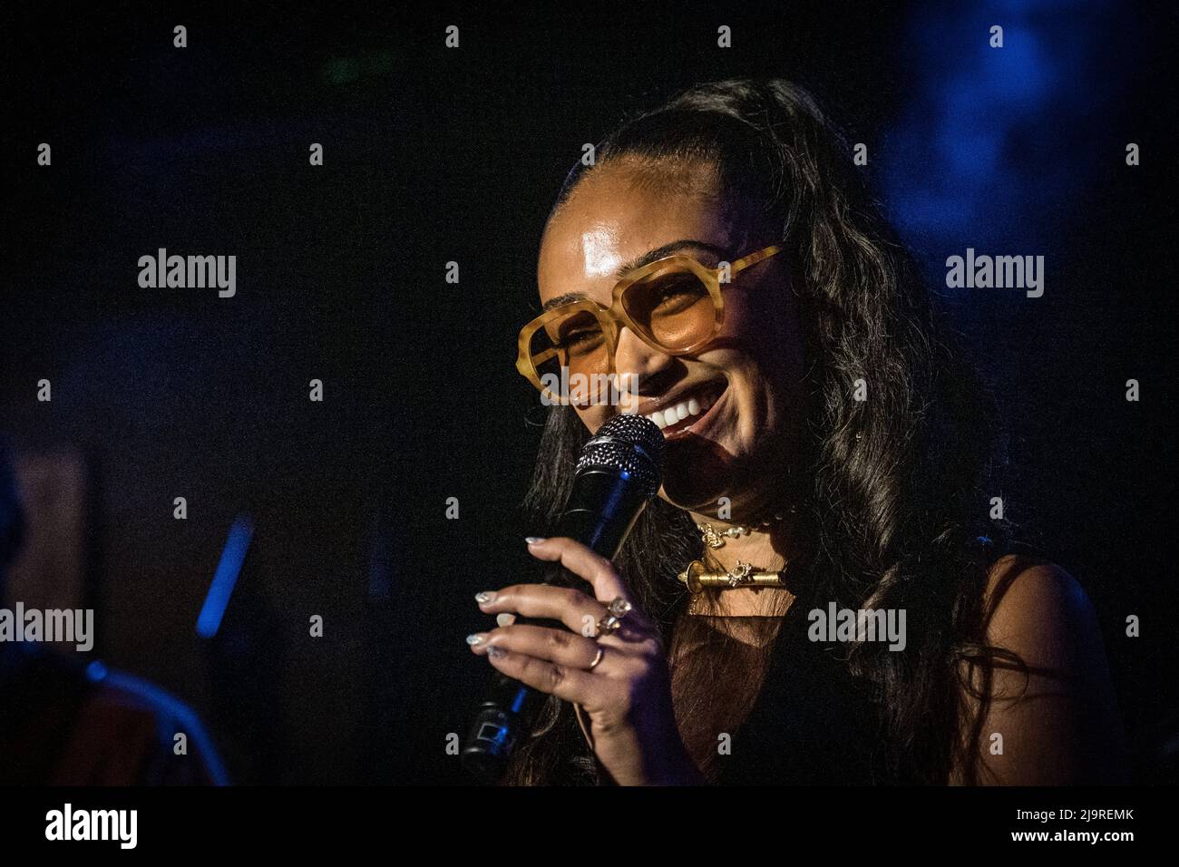 Copenhagen, Denmark. 24th May, 2022. The British Neo soul singer and ...