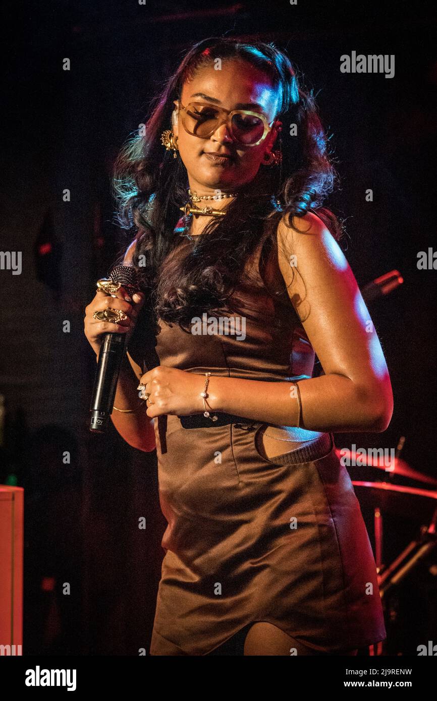 Copenhagen, Denmark. 24th May, 2022. The British Neo soul singer and ...