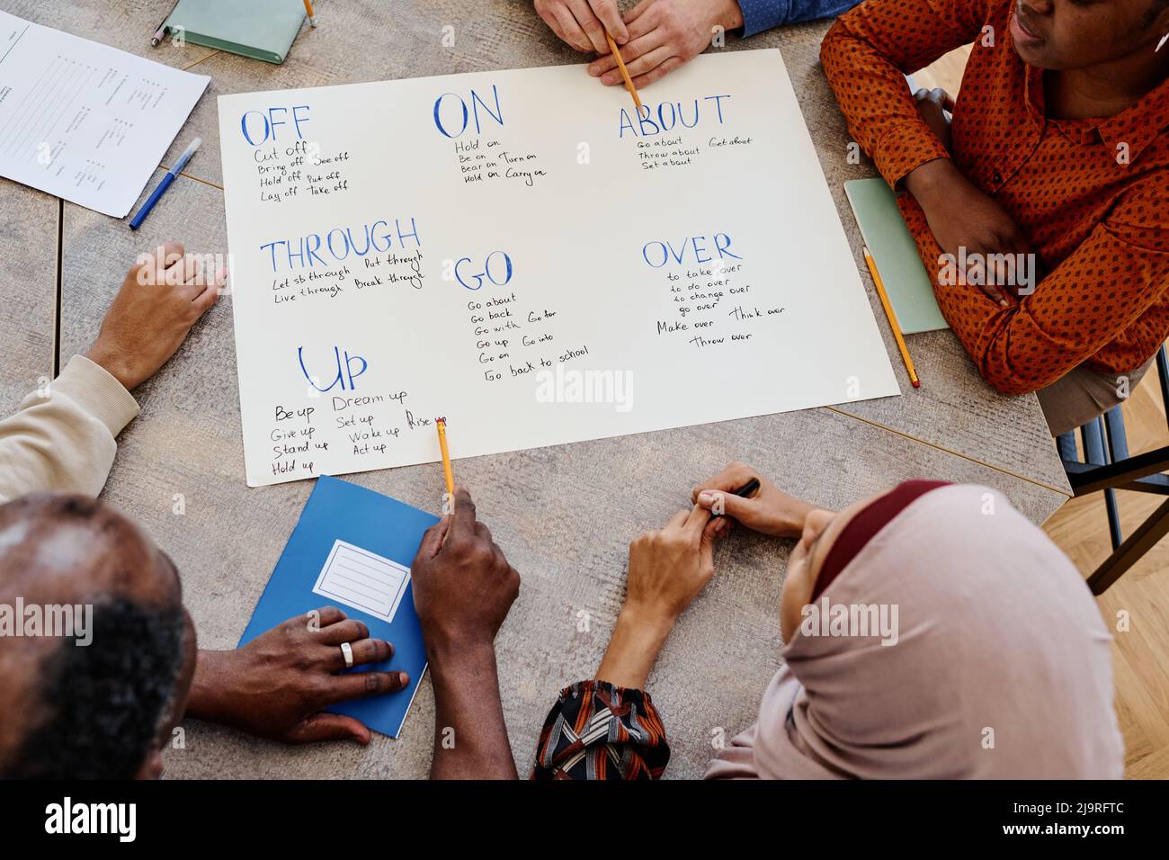 English lessons for immigrants hi-res stock photography and images - Alamy