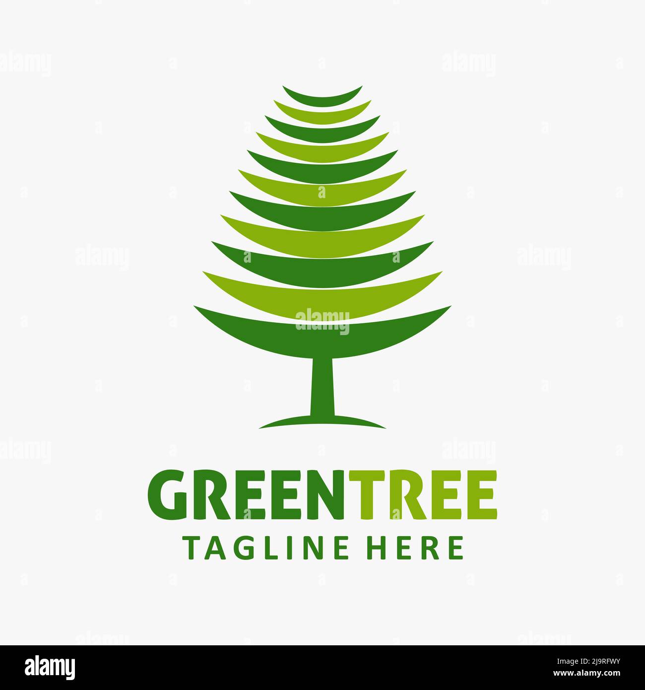 Spruce tree logo design Stock Vector Image & Art - Alamy