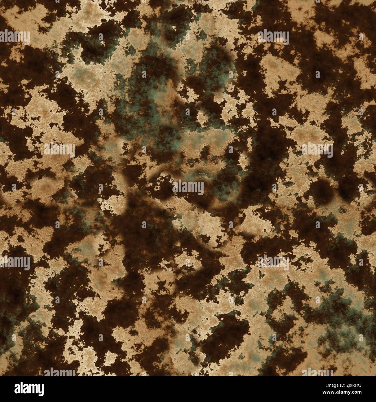 Aged copper texture. Old worn metal abstract background. Seamless ...