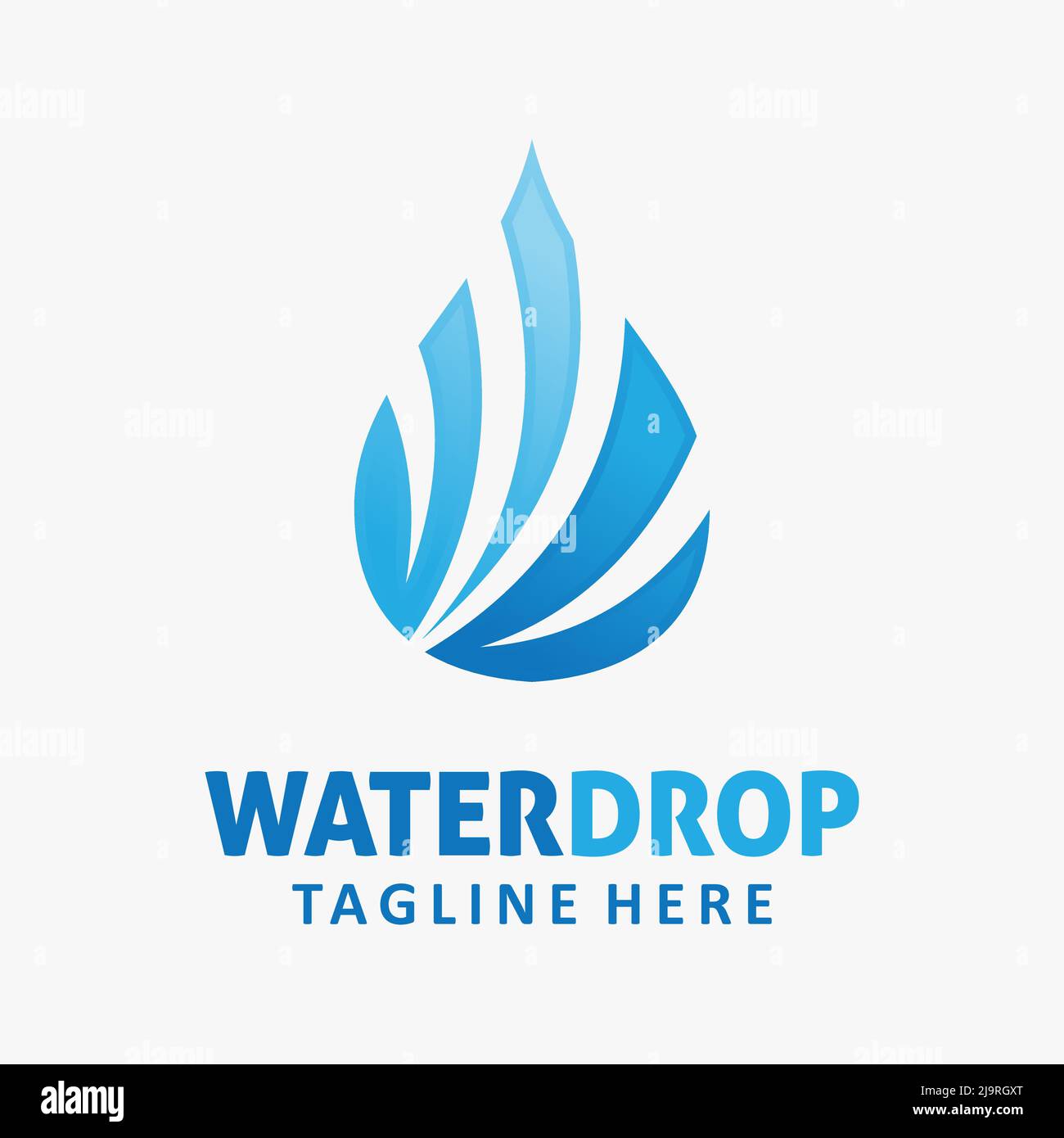 Abstract water drop logo design Stock Vector Image & Art - Alamy