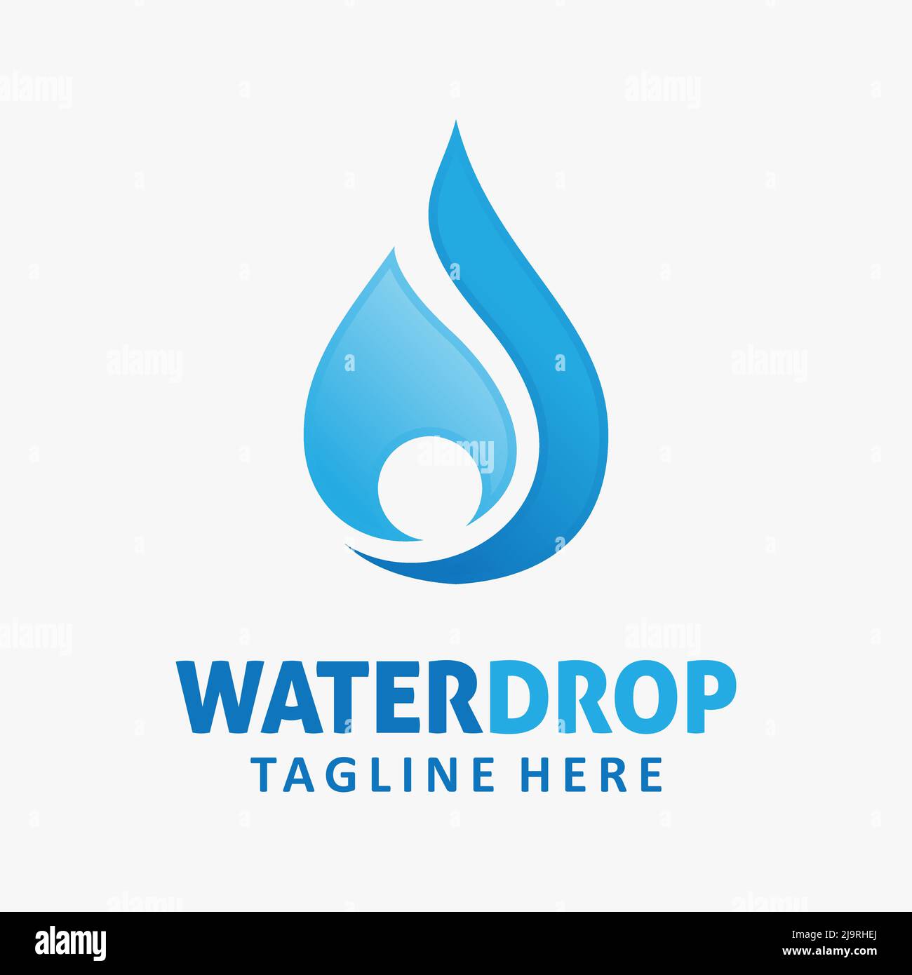 Abstract water drop logo design Stock Vector Image & Art - Alamy