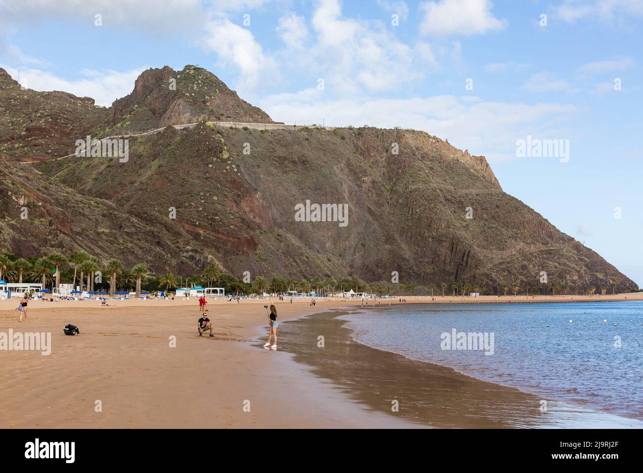 Playa de Las Teresitas, Canary Island Tenerife, Spain Stock Photo - Alamy