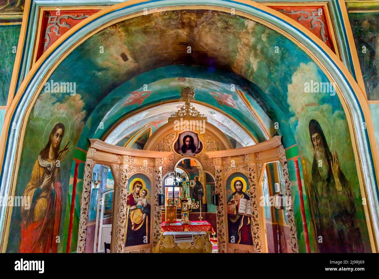 Ancient mosaics, St. Michael's Golden-Domed Monastery, Vydubychi ...