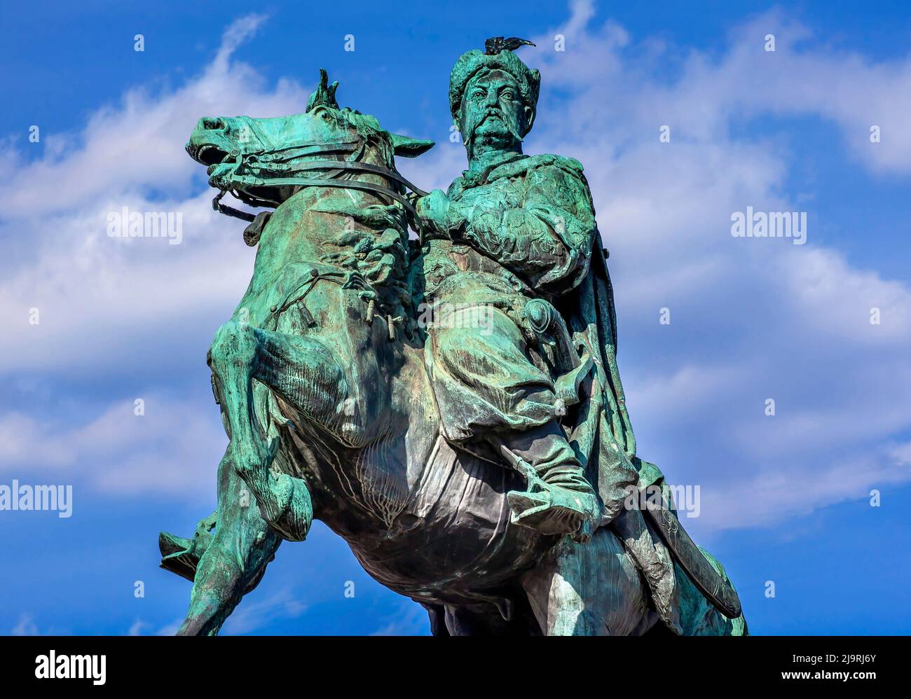 Bohdan Khmelnytsky equestrian statue, Sofiyskaya Square, Kiev, Ukraine ...