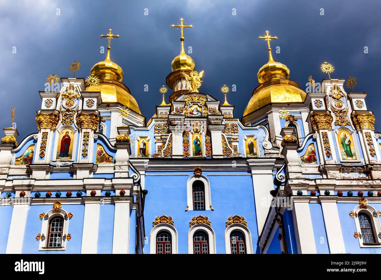 St. Michael's Golden-Domed Monastery, Kiev, Ukraine. Saint Michael's is ...