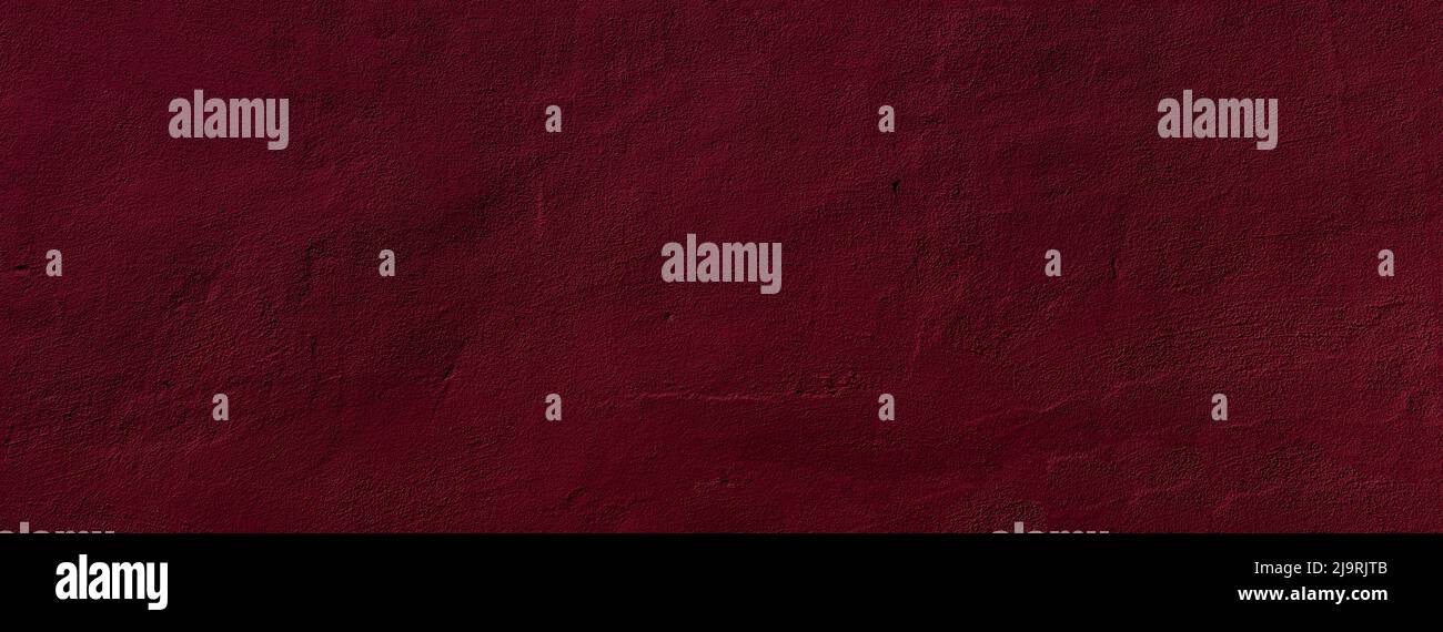 Crimson red panoramic wide abstract wall texture background Stock Photo ...