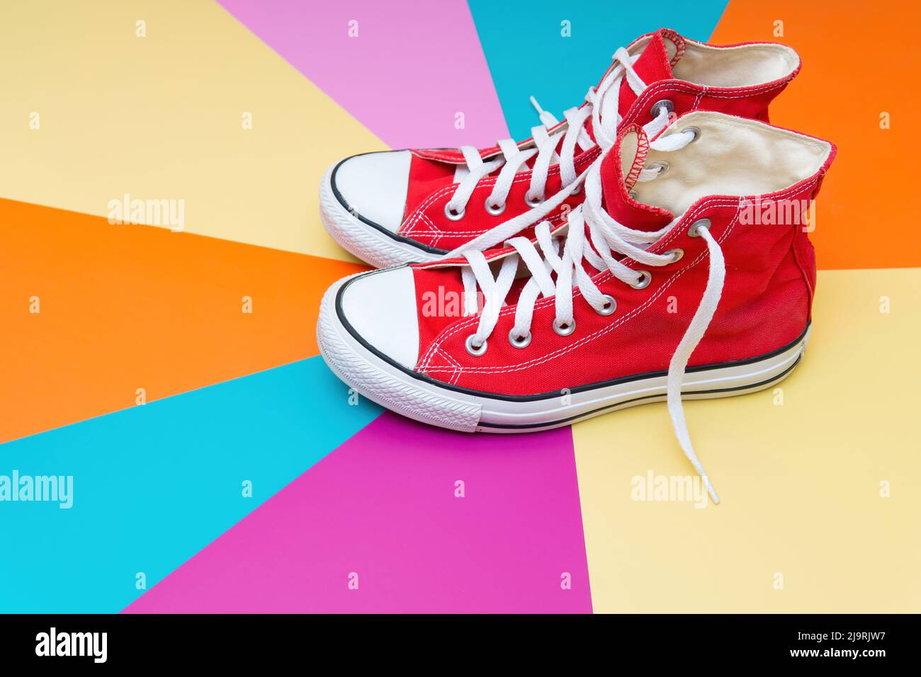 Saturated orange textile background hi-res stock photography and images ...