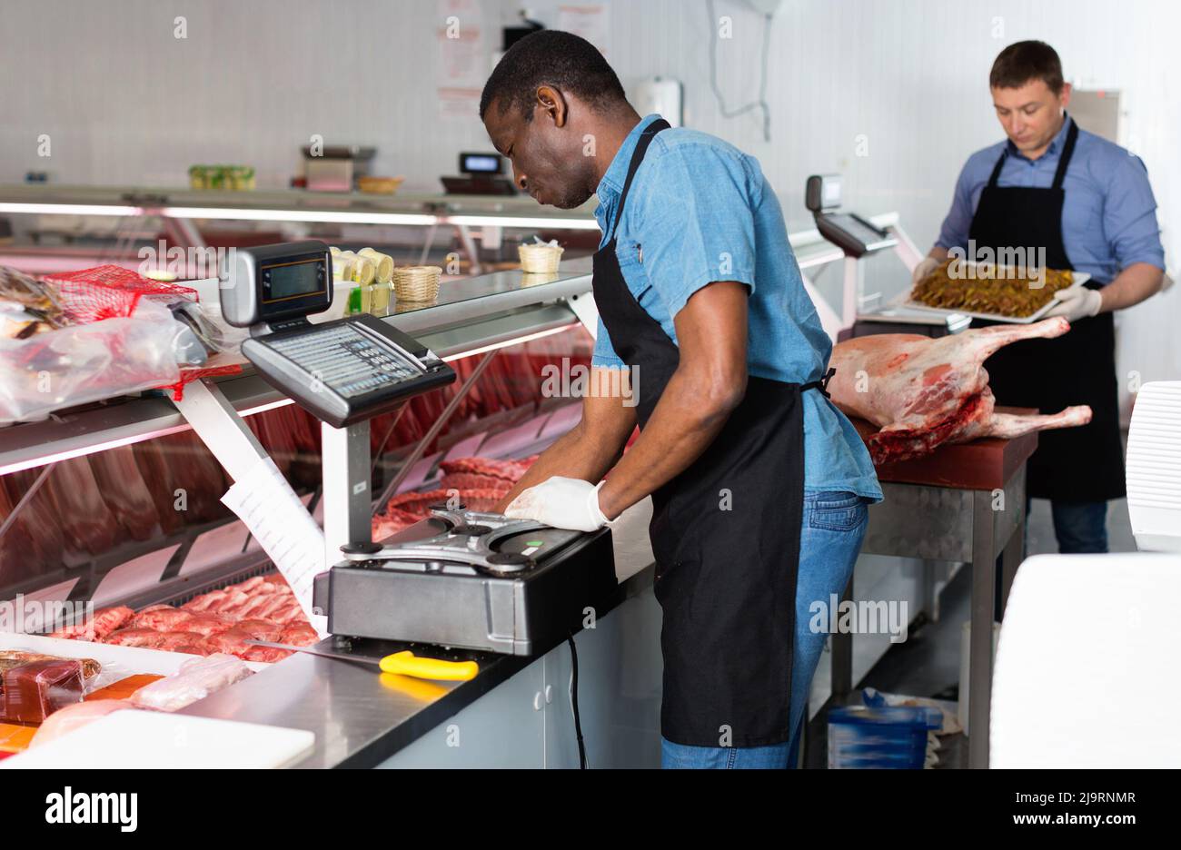 Meat processing store hi-res stock photography and images - Alamy
