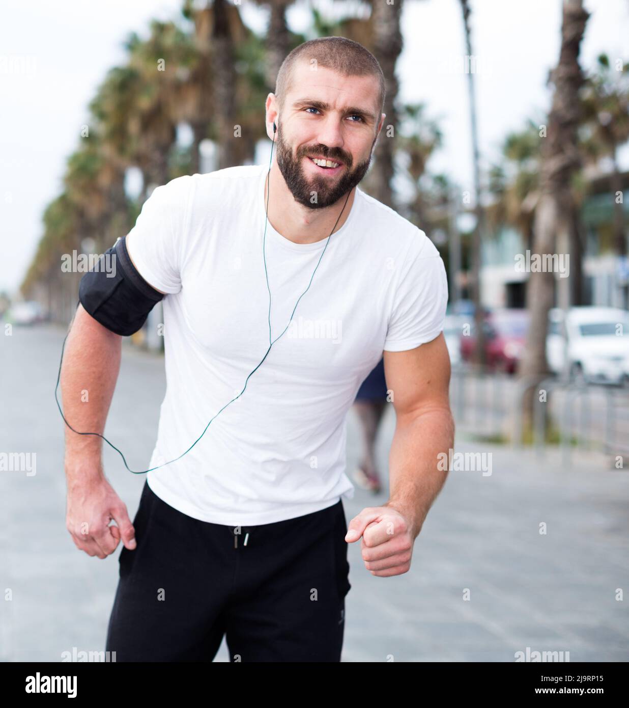 Running man, jogging Stock Photo - Alamy