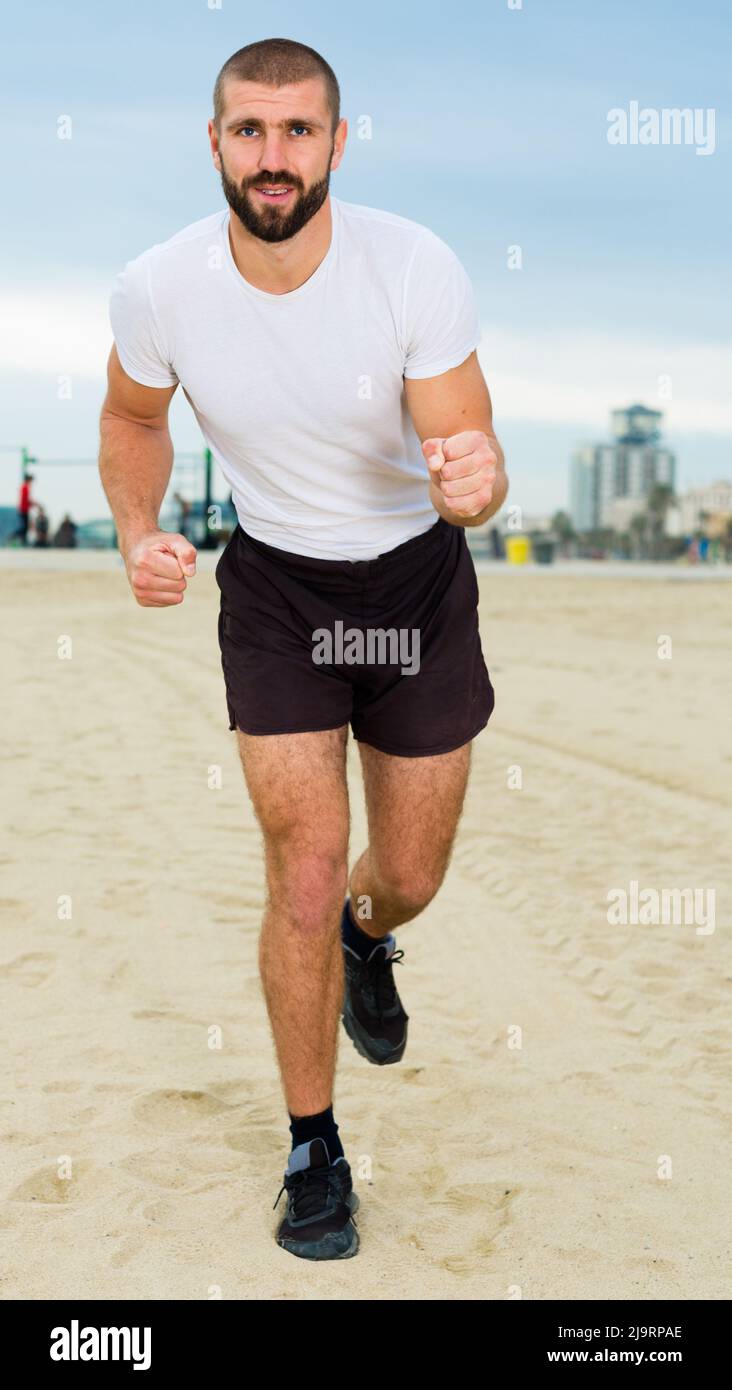 Running man, jogging Stock Photo - Alamy