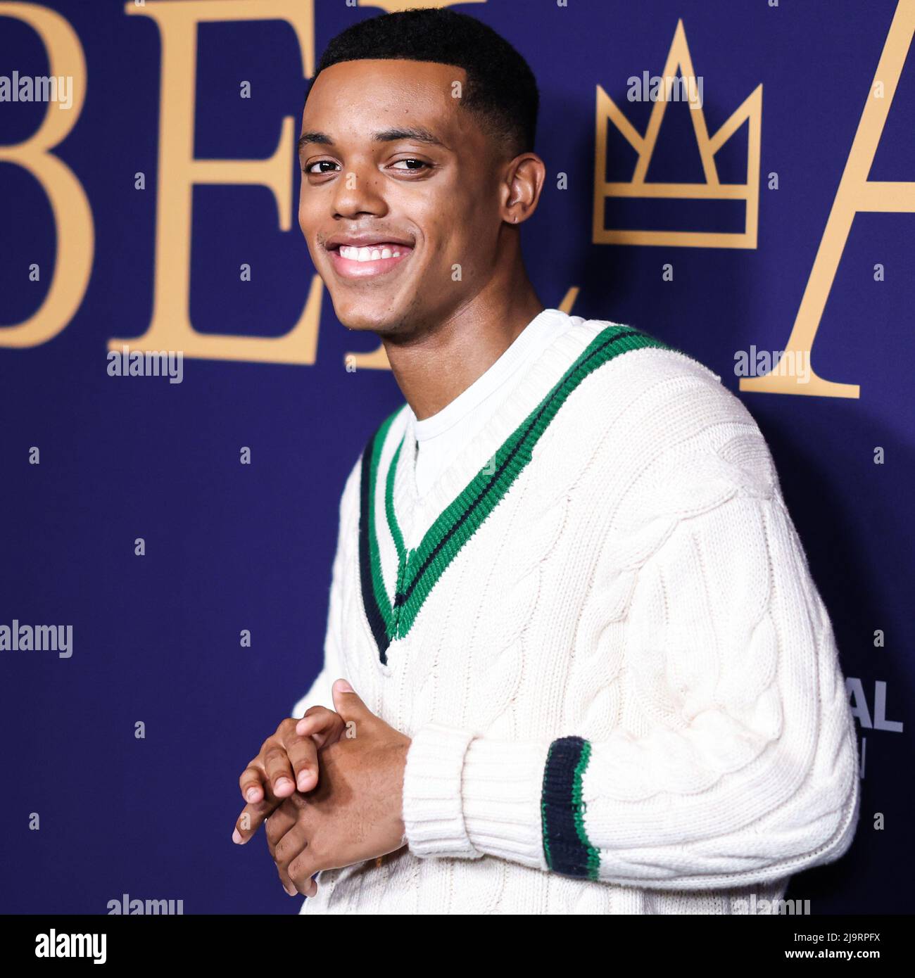 HOLLYWOOD, LOS ANGELES, CALIFORNIA, USA - MAY 24: American actor Jabari ...