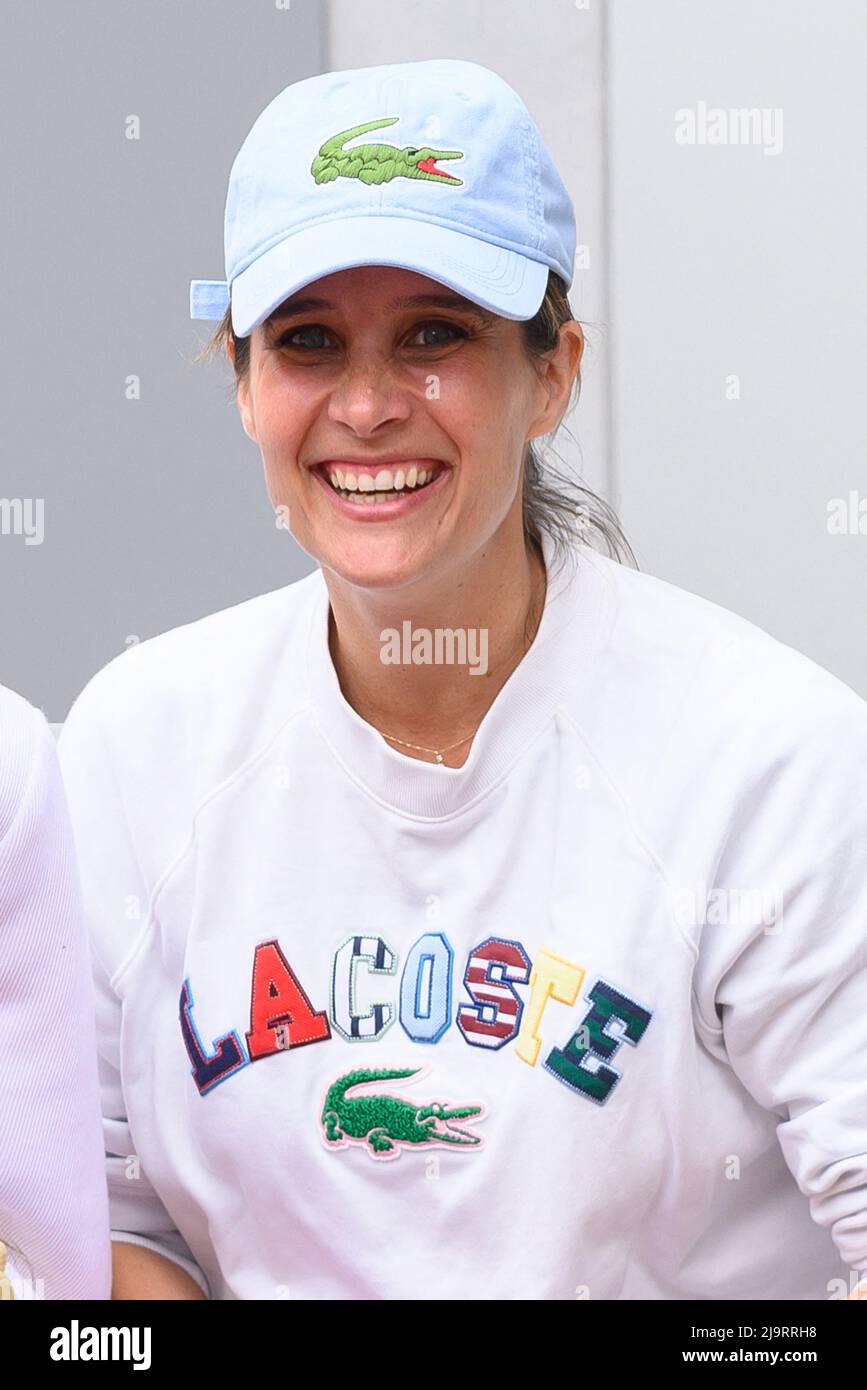 Paris, France. 24th May, 2022. Julie de Bona at the tournament of ...