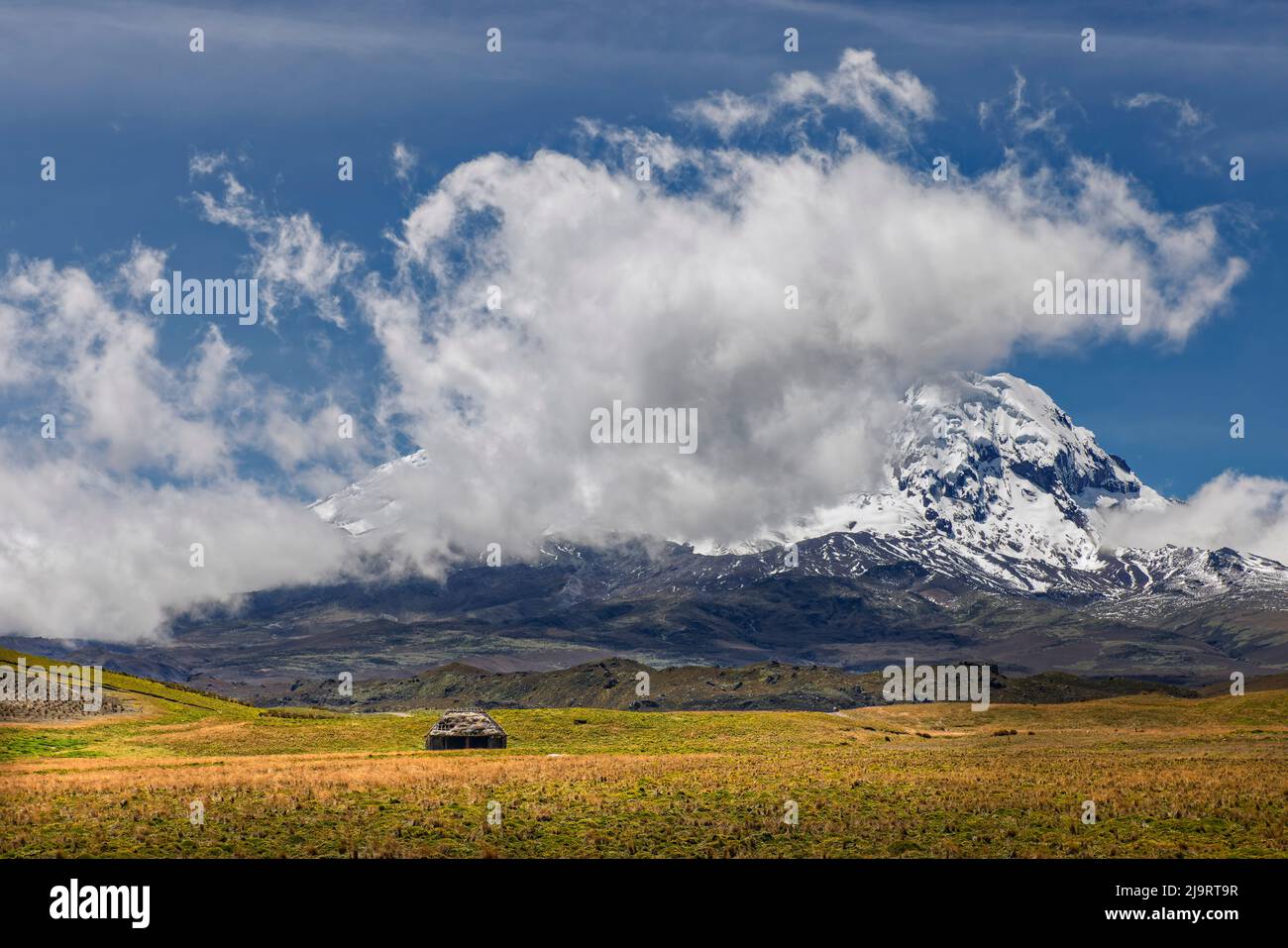 Antisana volcano, Antisana National Park, Ecuador Stock Photo - Alamy