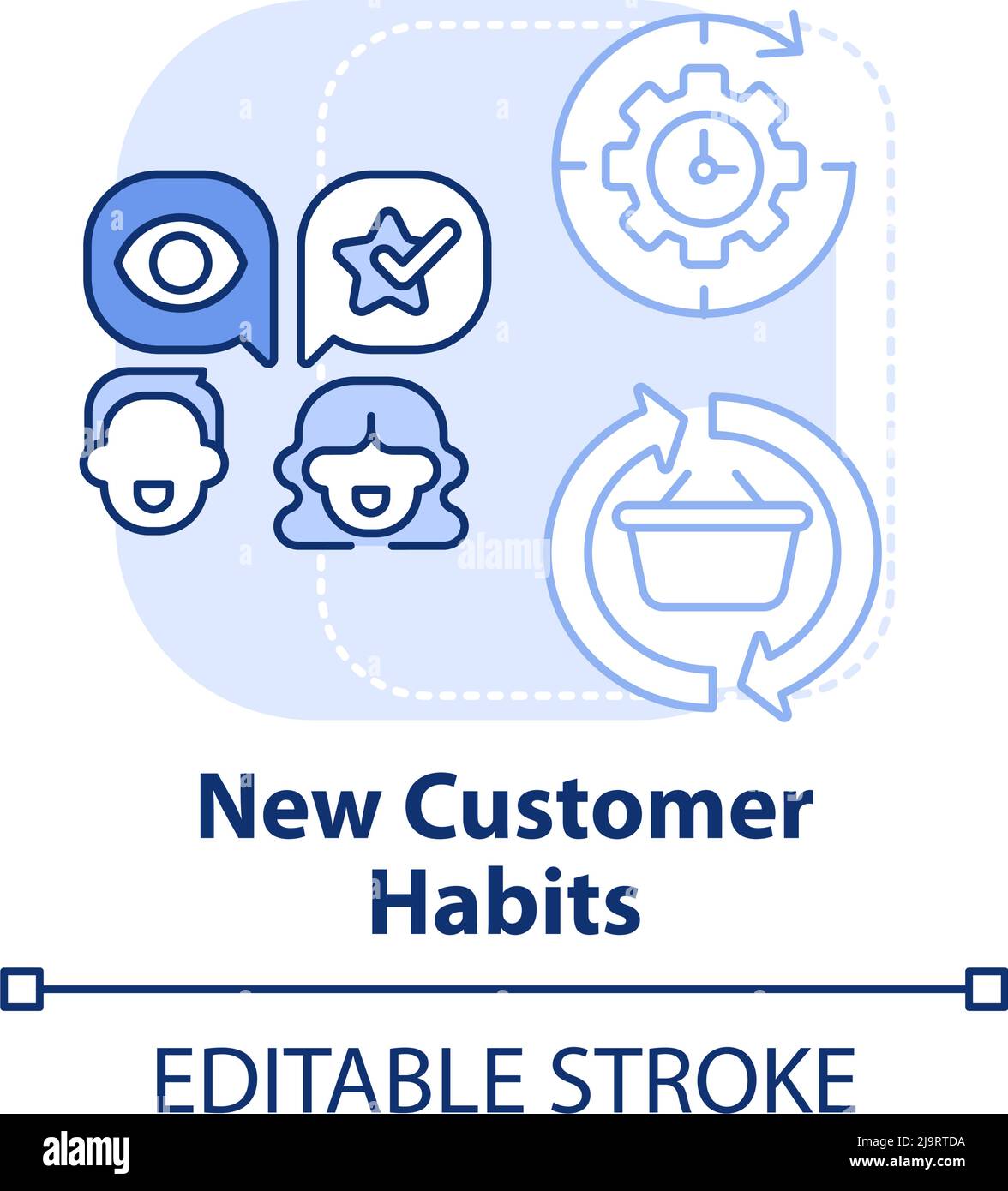 New Customer Icon 13,600+ New Customers Icon Stock Illustrations,