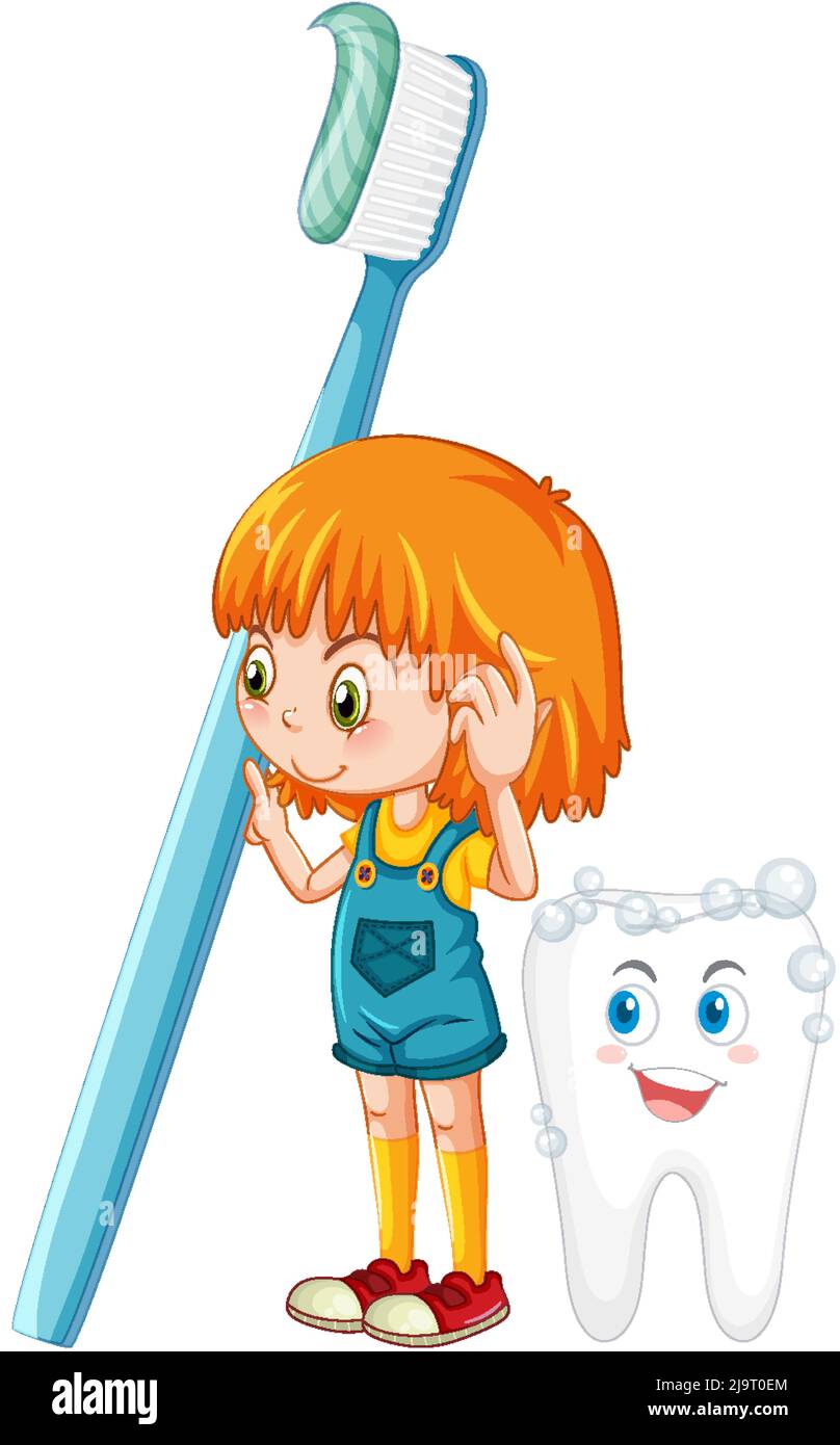 Cute Toothbrush Drawing