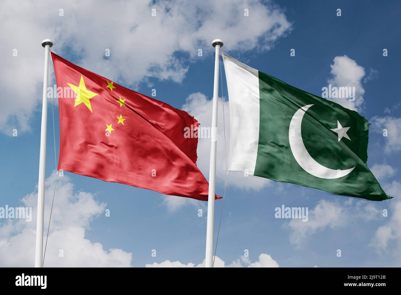 Pakistan saudi arabia flag hi-res stock photography and images - Alamy