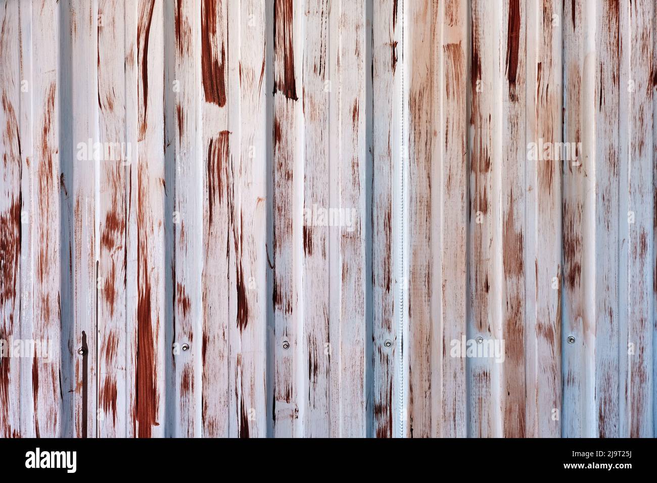 Multicolored grunge galvanized steel wall plate texture. Seamless ...