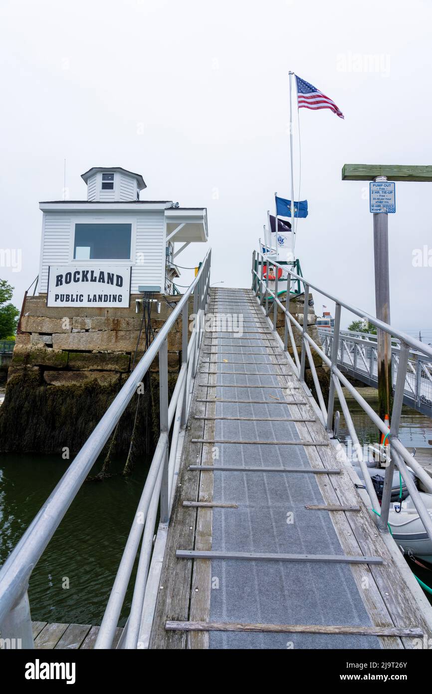 Boat maine rockland hi-res stock photography and images - Alamy