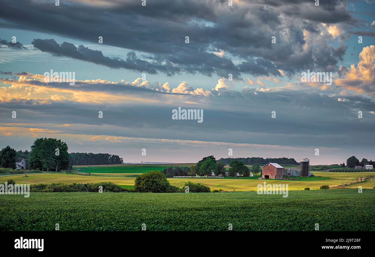 Michigan farm hi-res stock photography and images - Alamy