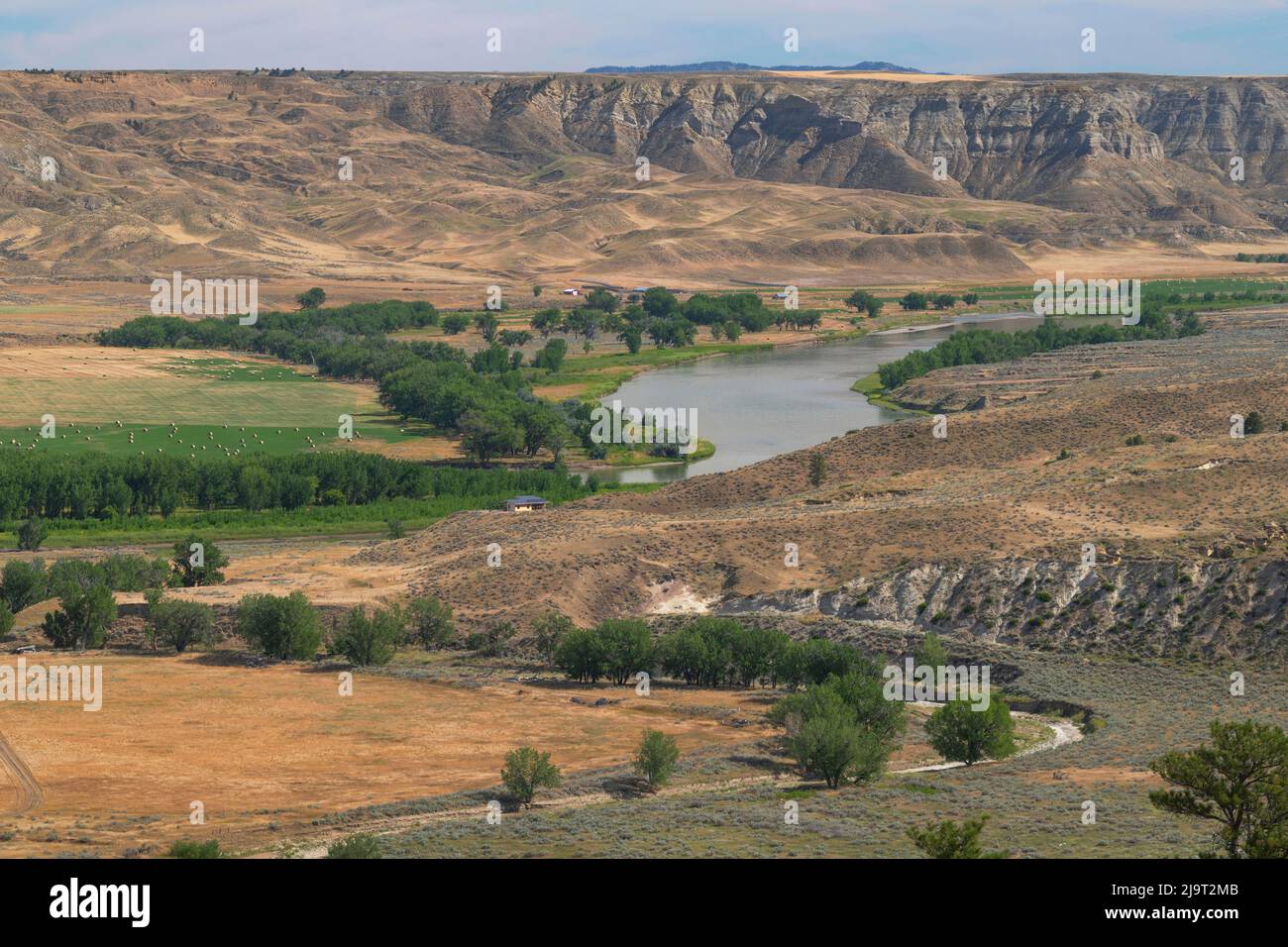 Missouri River at Judith Landing, Upper Missouri River Breaks National ...