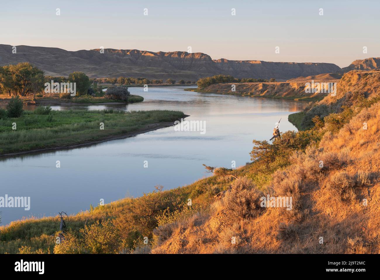 Missouri River near Judith Landing, Upper Missouri River Breaks ...