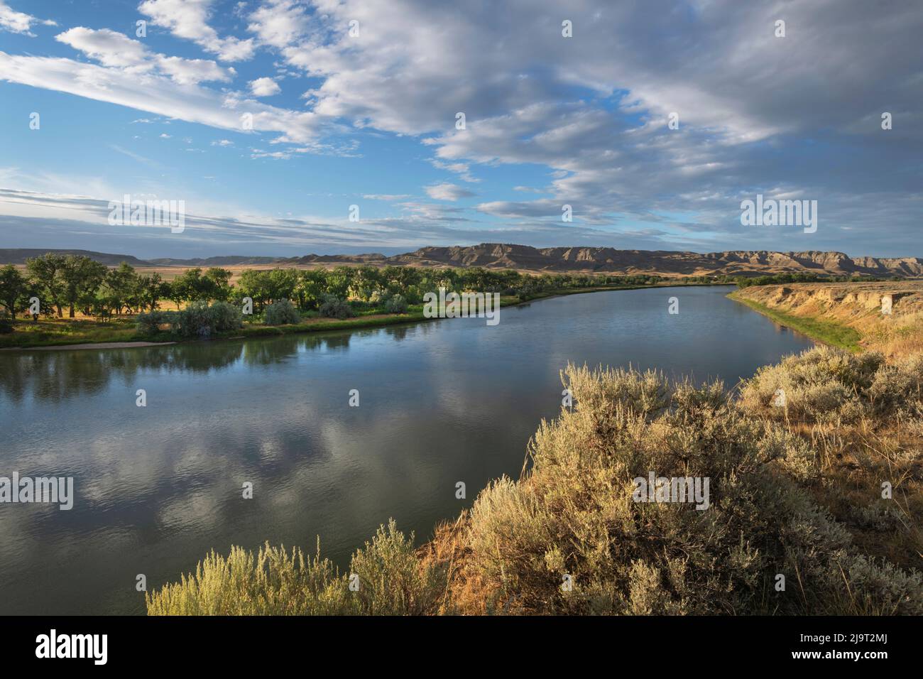 Missouri River near Judith Landing, Upper Missouri River Breaks ...
