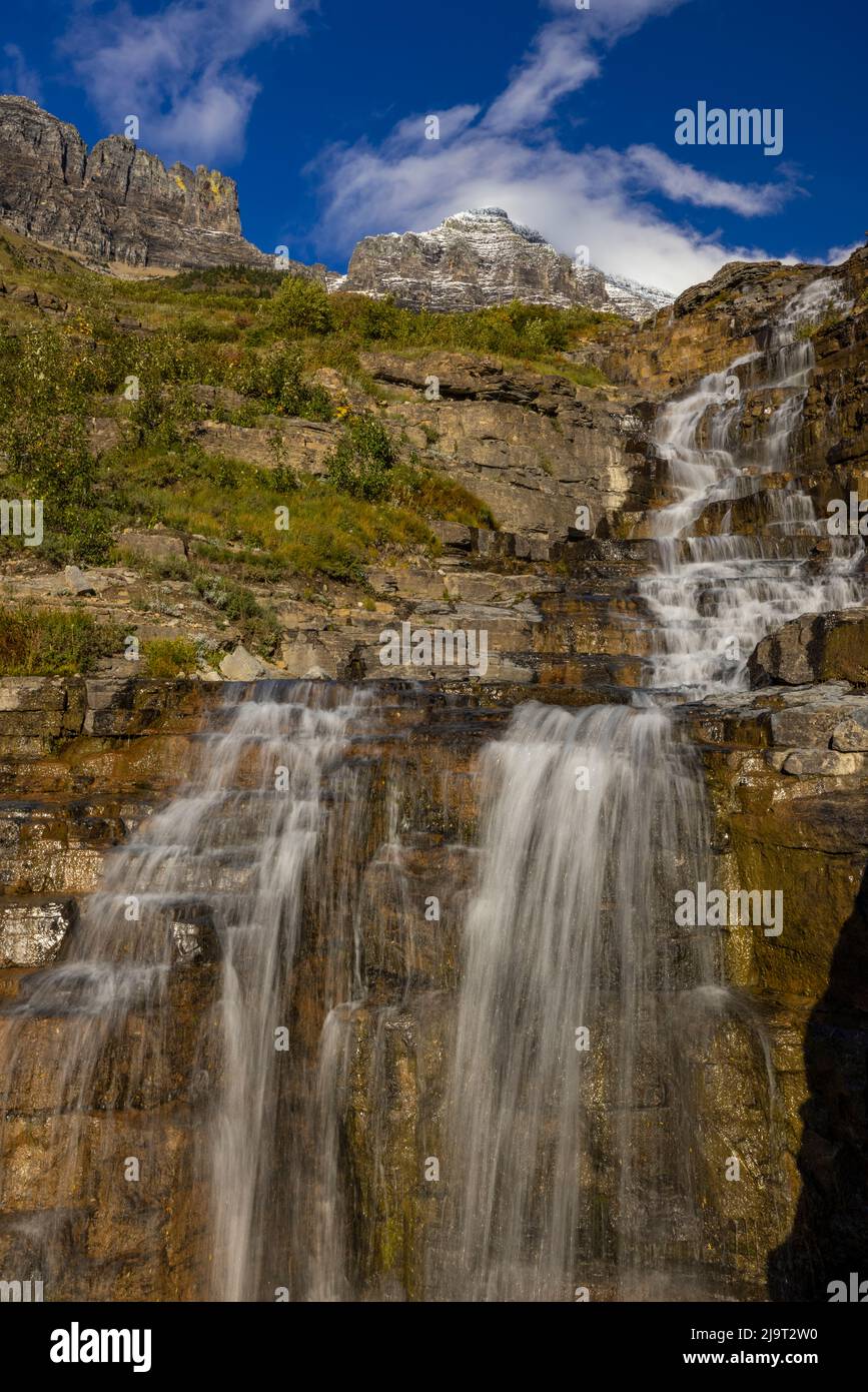 Haystack Creek in Glacier National Park, Montana, USA Stock Photo - Alamy