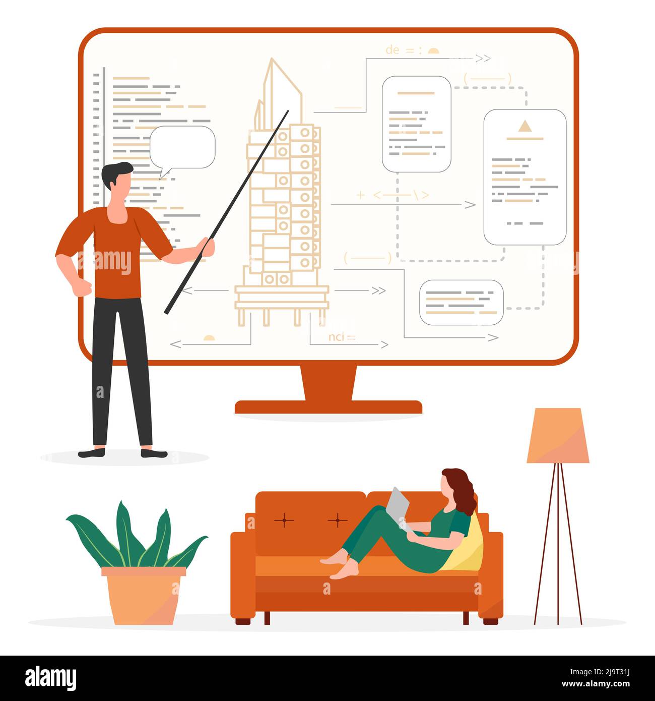 College of architects Stock Vector Images - Alamy