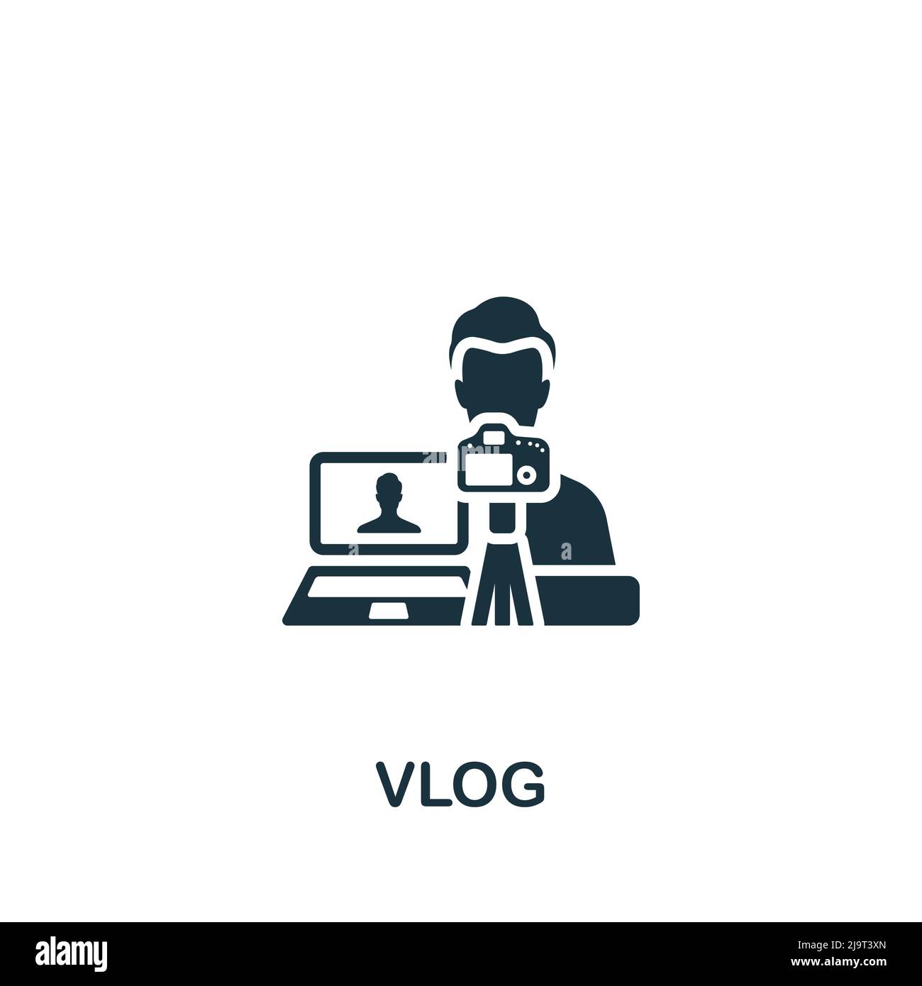 The creator of youtube channel Stock Vector Images - Alamy