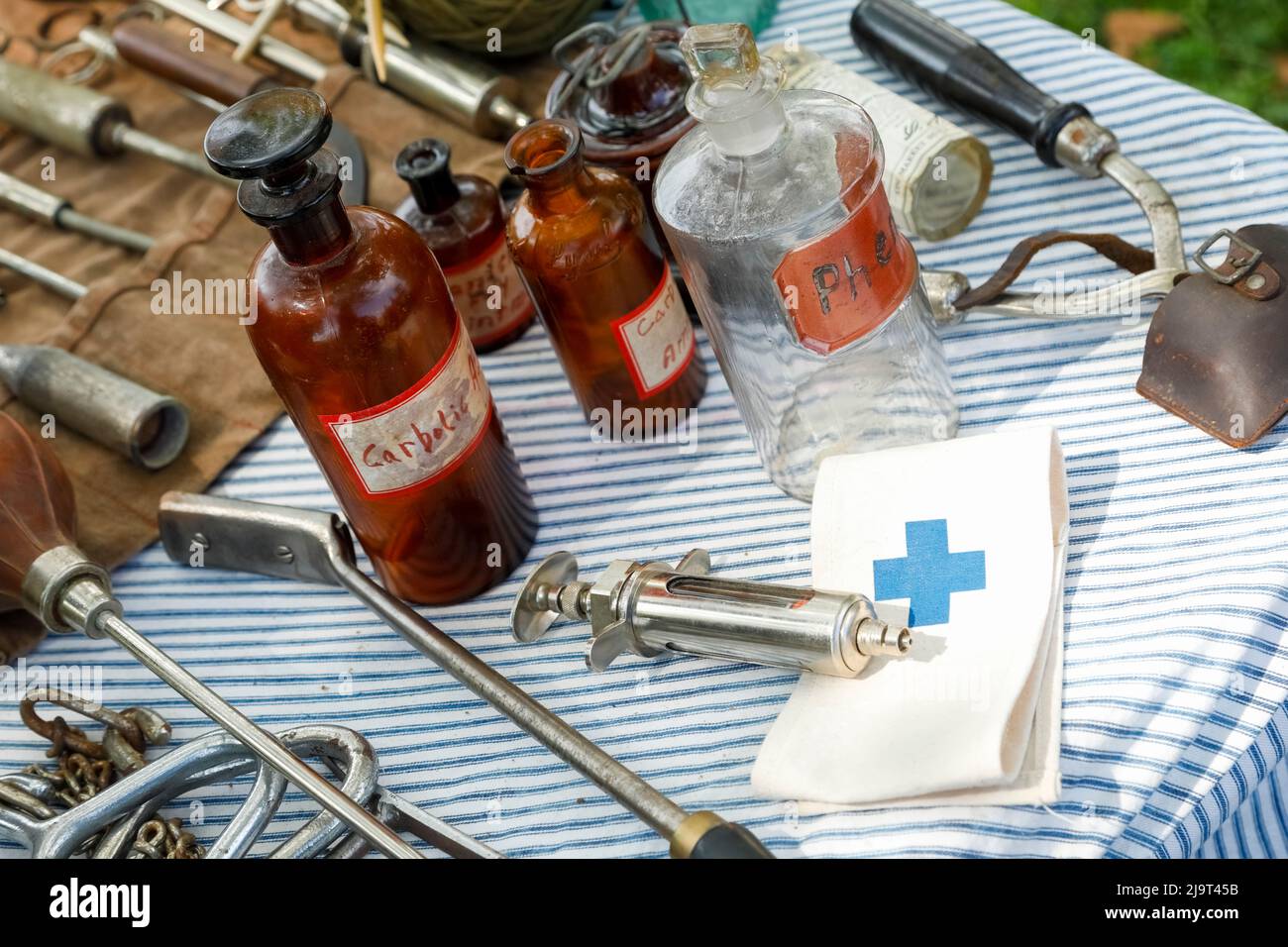 Governors Island, New York, USA. World War One re-creation and history ...