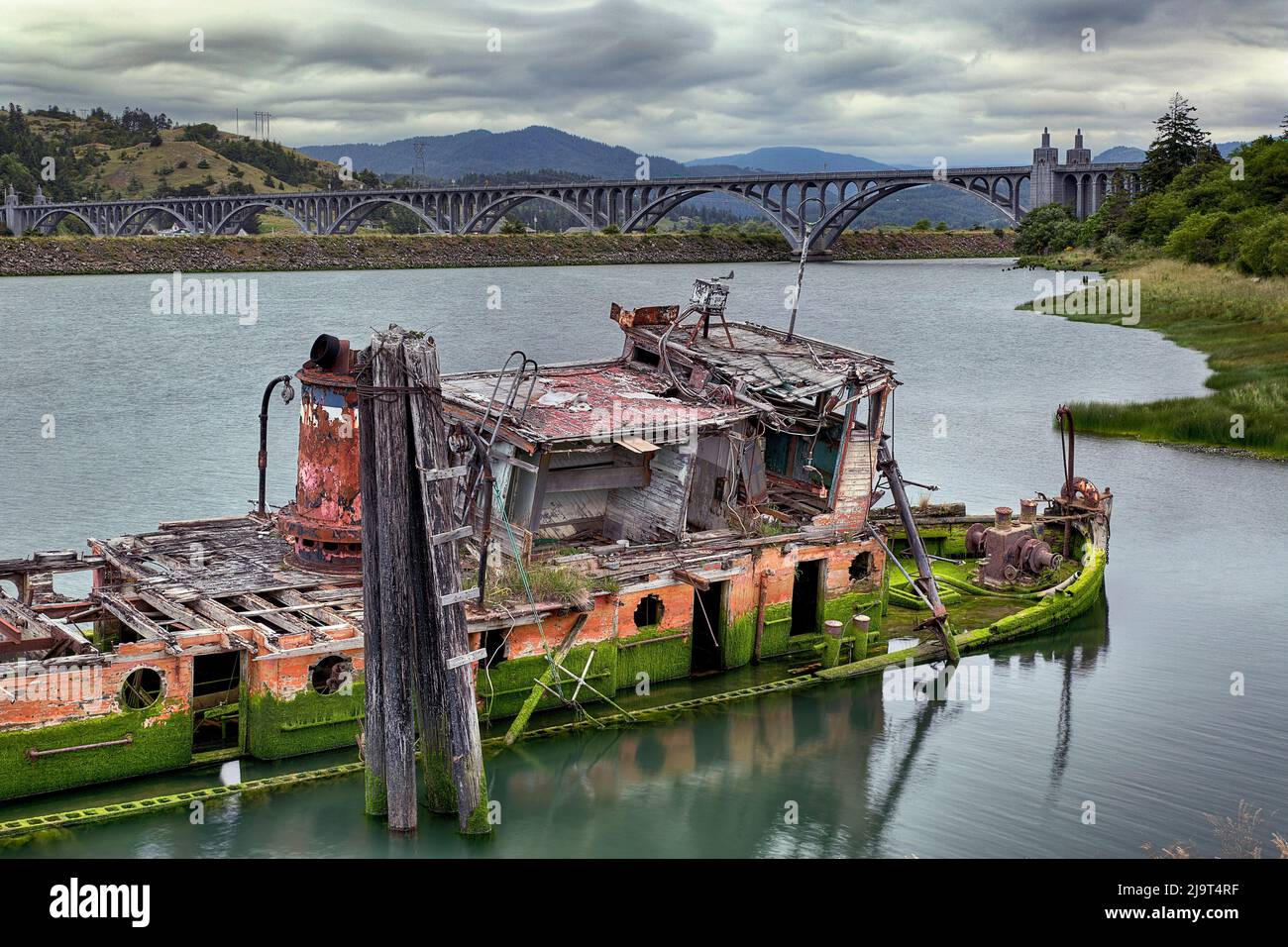 Historic shipwreck, Mary D. Hume, a National Register of Historic ...