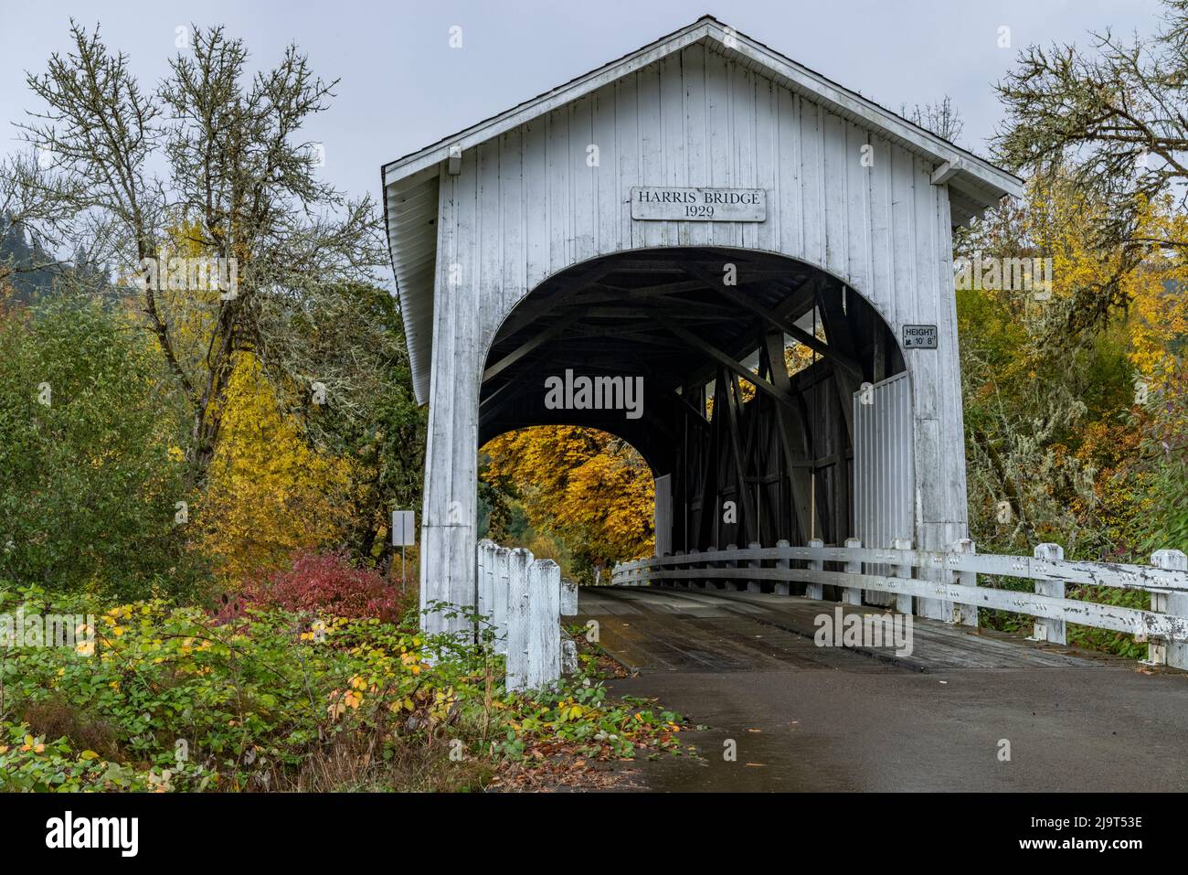Harris covered bridge in hi-res stock photography and images - Alamy