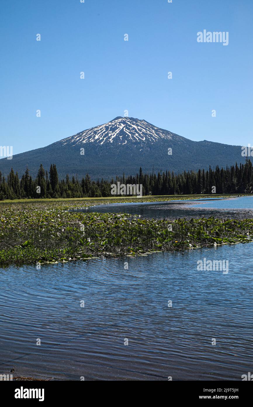 Bend, Oregon, USA. Cascade Lakes Scenic Byway Stock Photo - Alamy