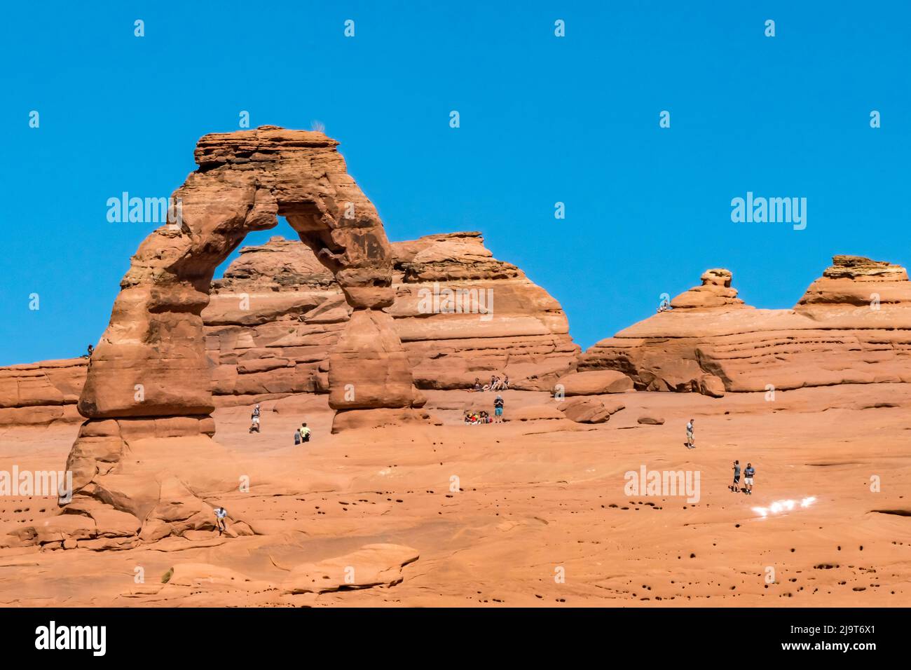 Delicate Arch, Arches National Park, Moab, Utah, USA Stock Photo - Alamy