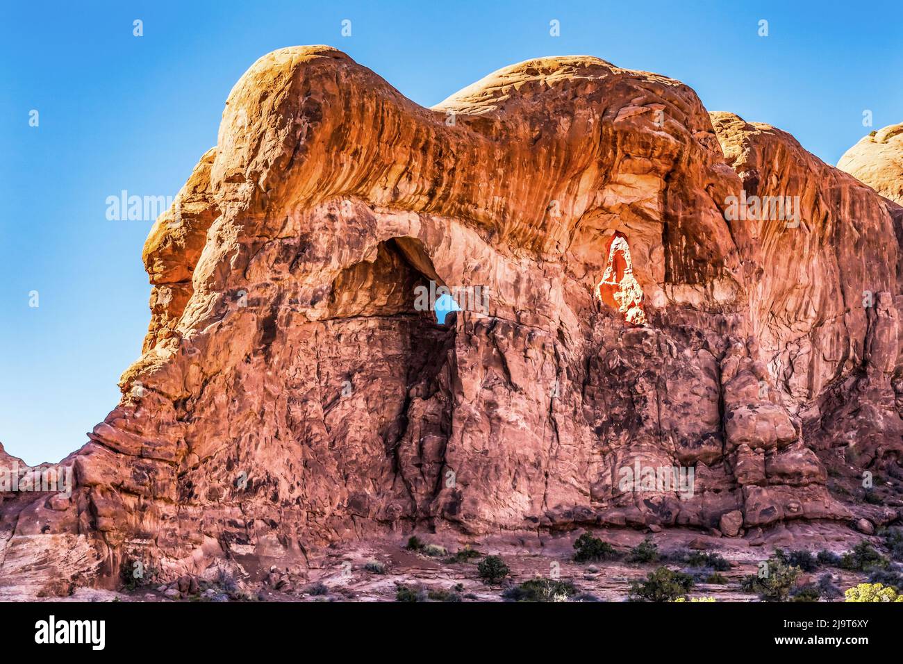 Parade of Elephants, Windows Section, Arches National Park, Moab, Utah ...