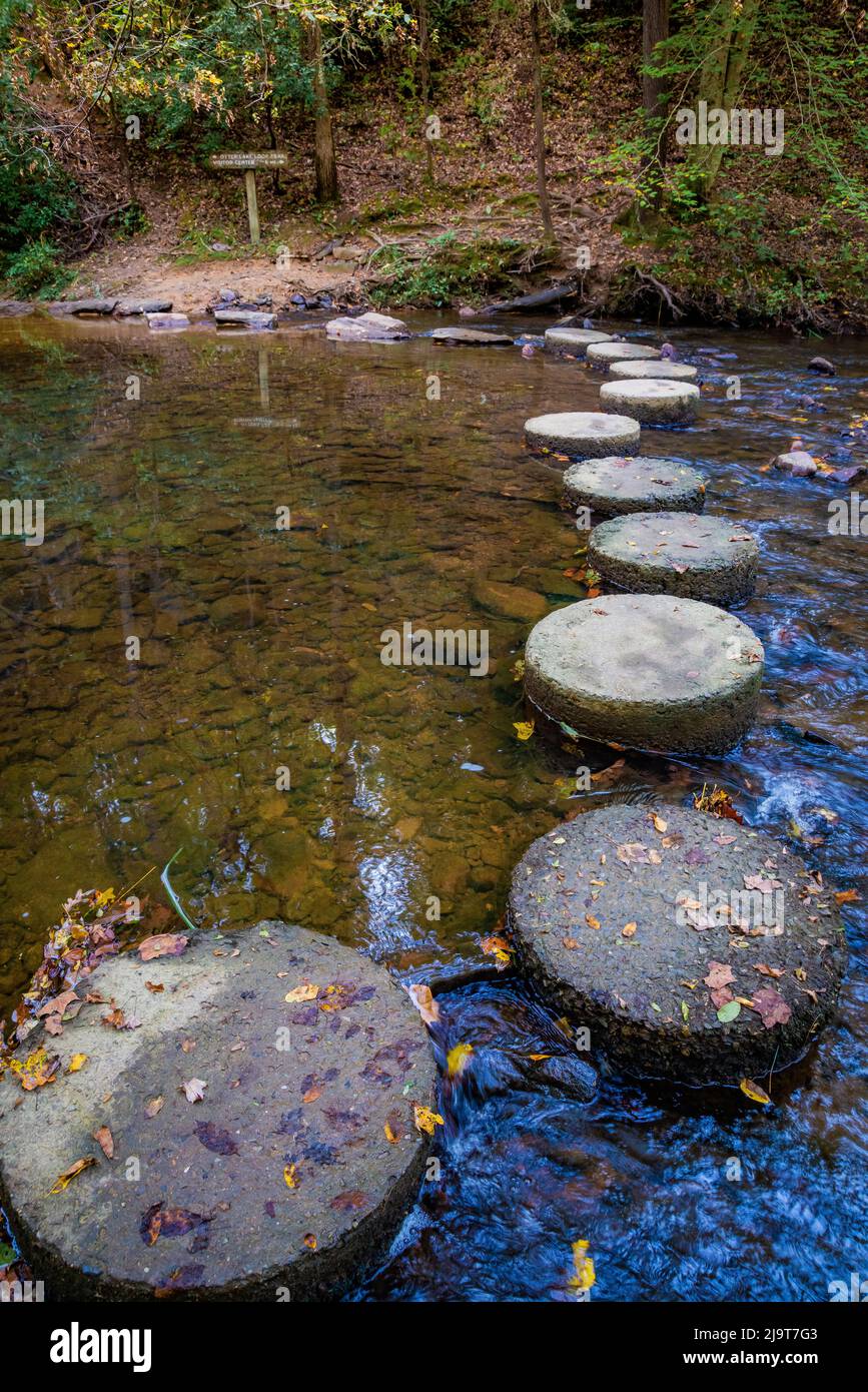 Stepping into creek hi-res stock photography and images - Alamy