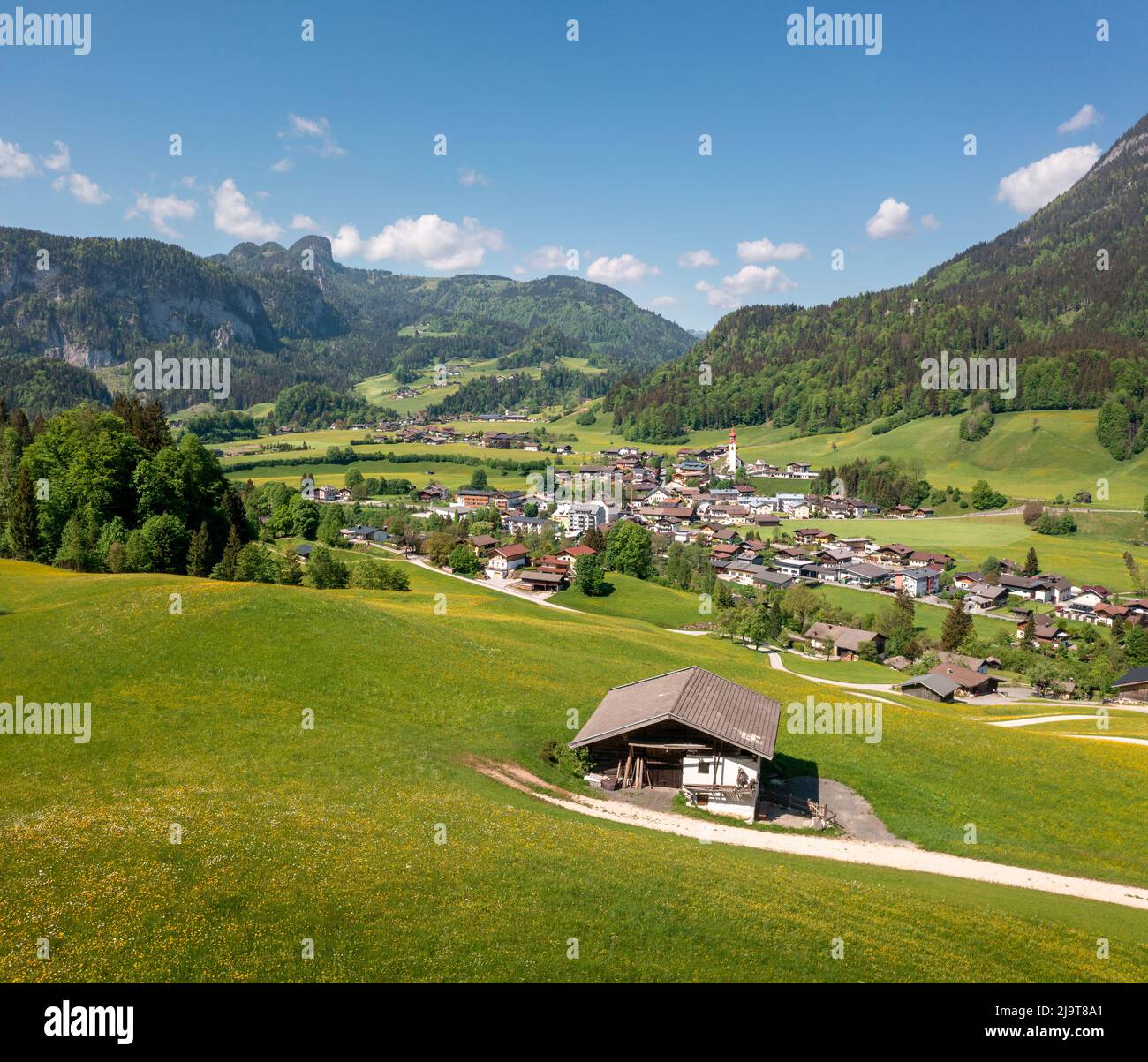Lofererstein mountains hi-res stock photography and images - Alamy