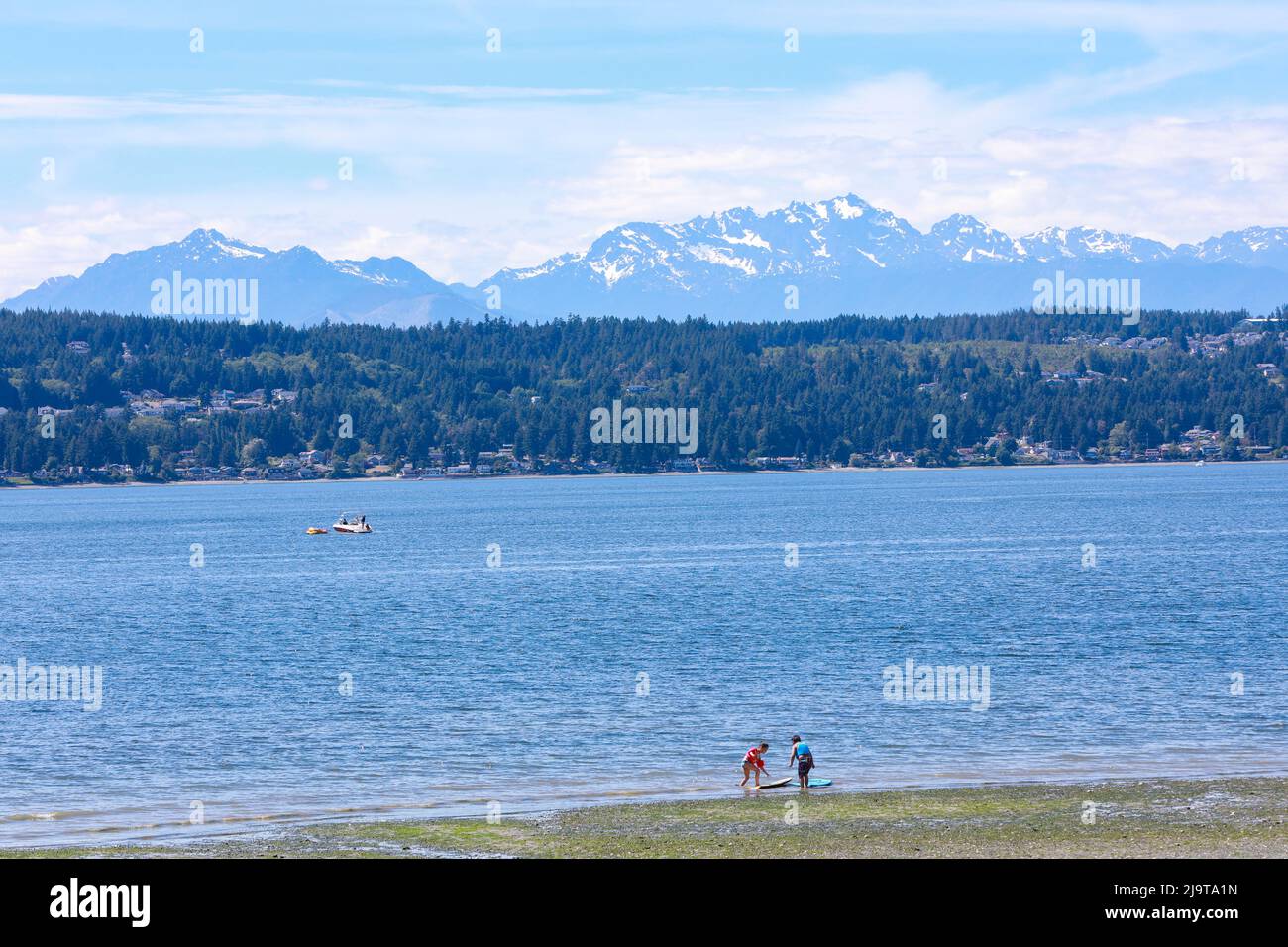 Tracyton, Washington State, USA. Puget Sound Stock Photo - Alamy