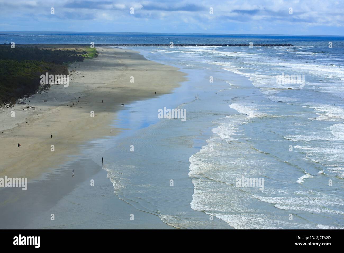Washington State, USA. Beaches and Pacific Ocean Stock Photo - Alamy