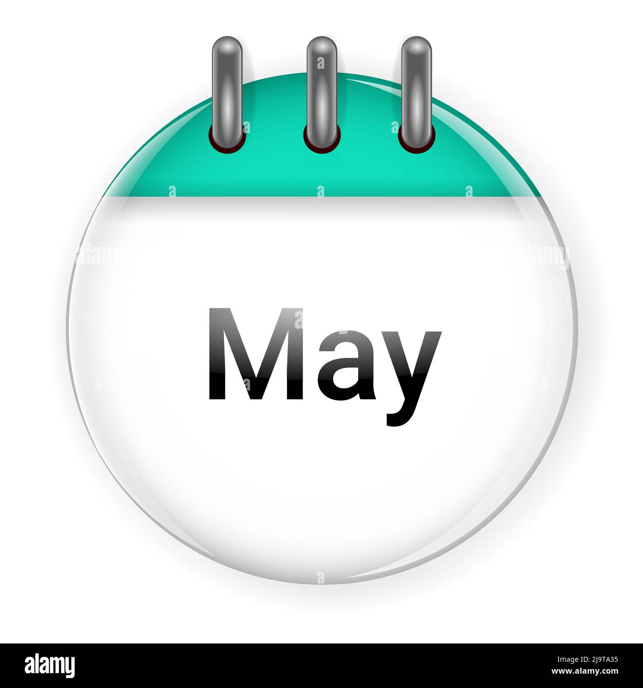 Calendar month may Cut Out Stock Images & Pictures - Alamy